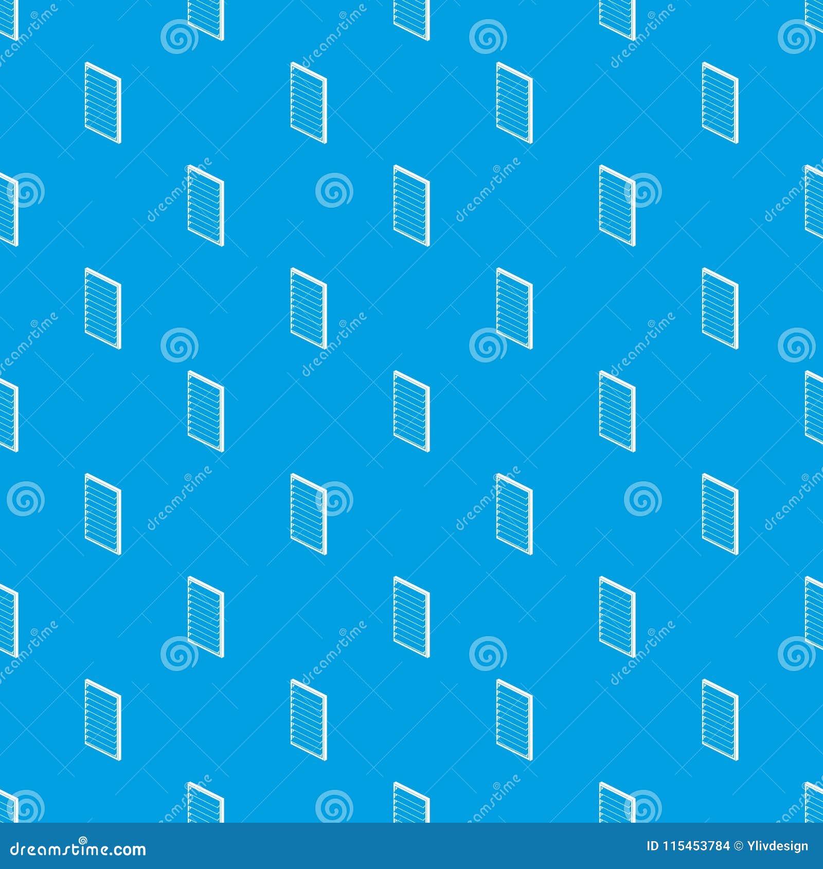 Rectangular Window Frame Pattern Vector Seamless Blue Stock Vector ...