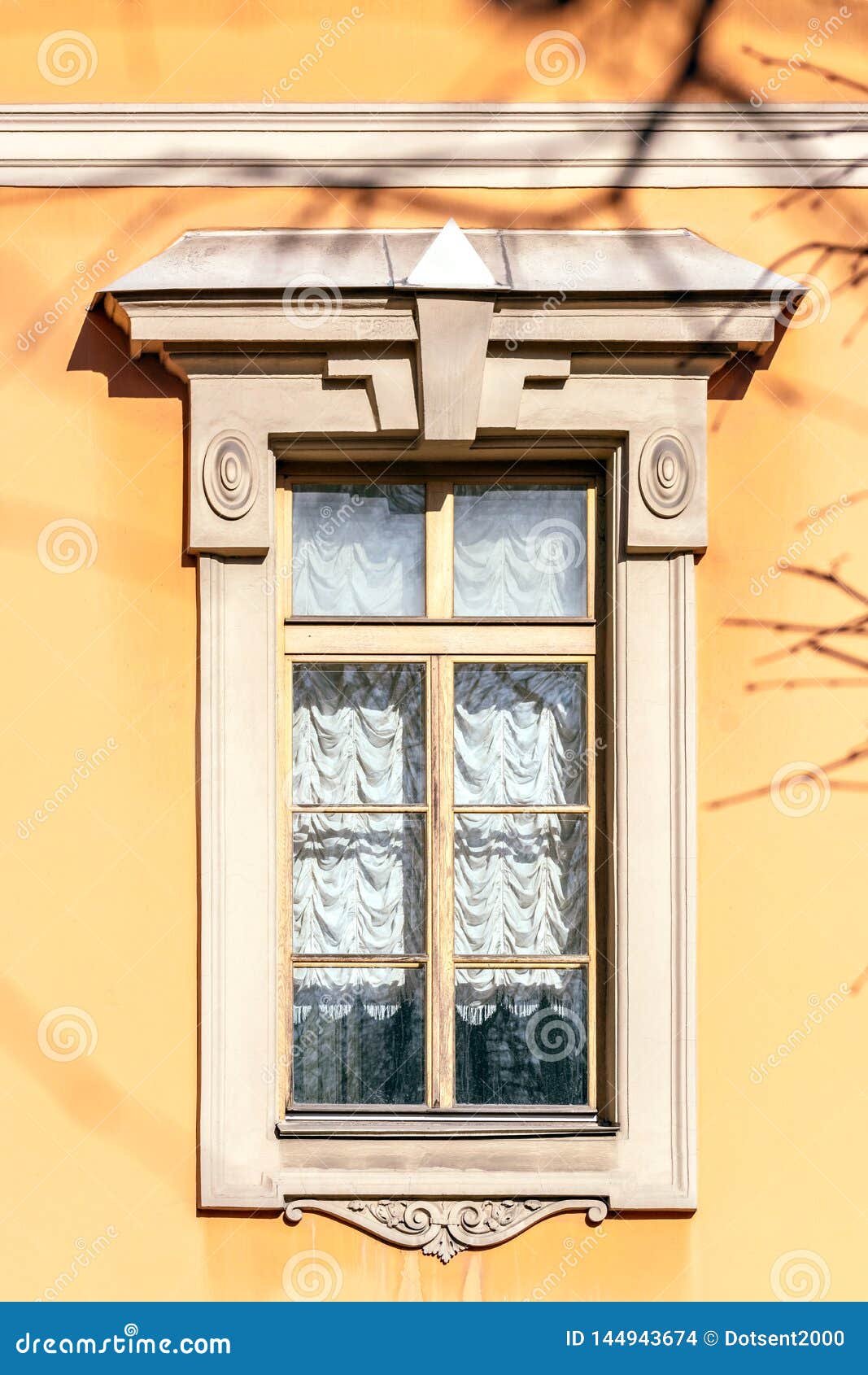 Rectangular Window Facade Stock Image | CartoonDealer.com #26791261