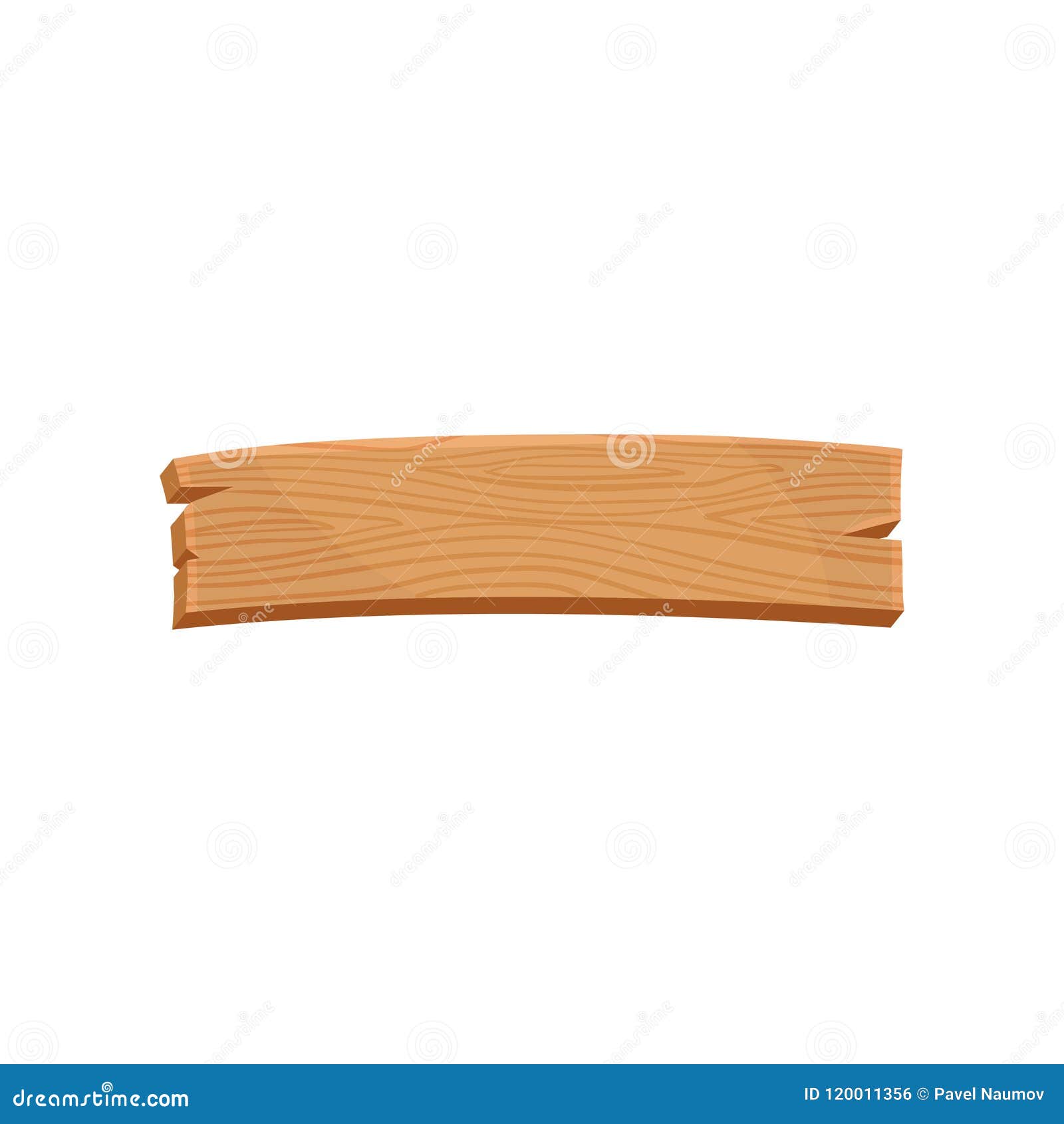 Rectangular Wood Board with Cracks and Natural Texture. Wooden ...