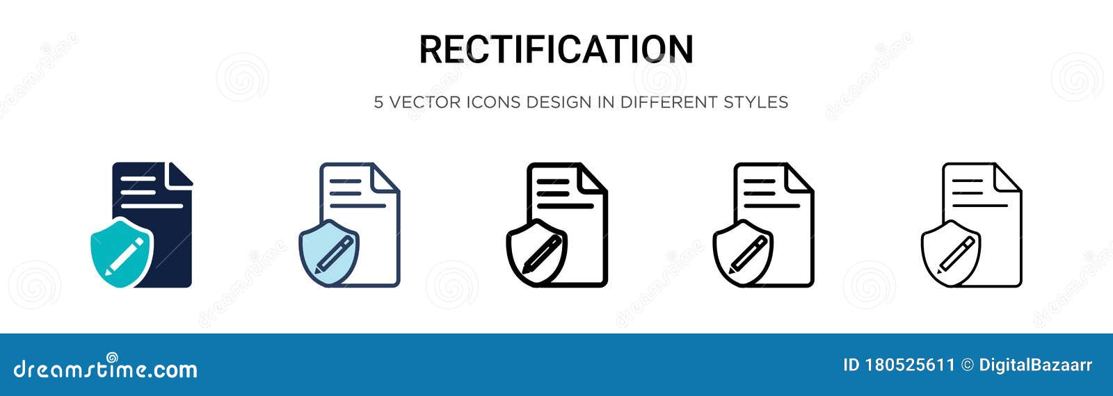Rectification Icon in Filled, Thin Line, Outline and Stroke Style ...