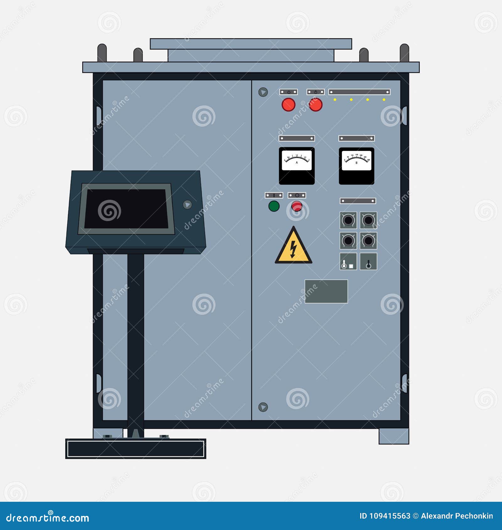 Rectifiers for Electrotechnology Stock Vector - Illustration of ...