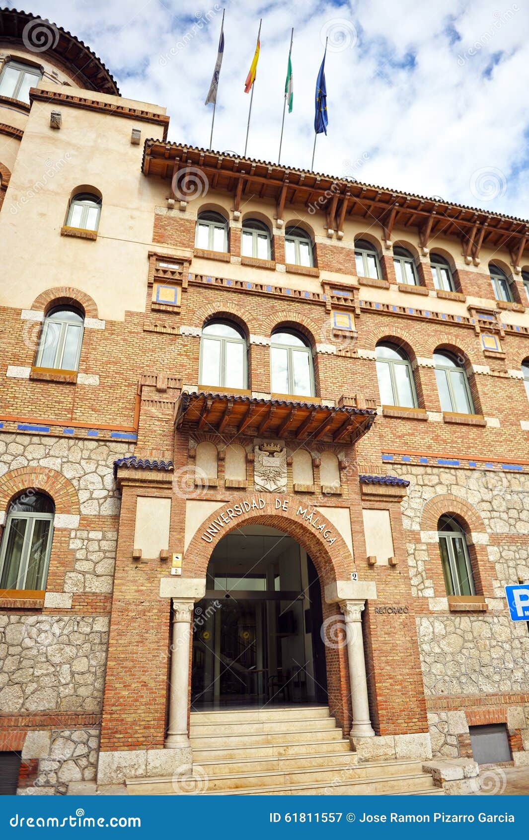 Rectory of the University, Malaga, Andalusia, Spain Editorial ...