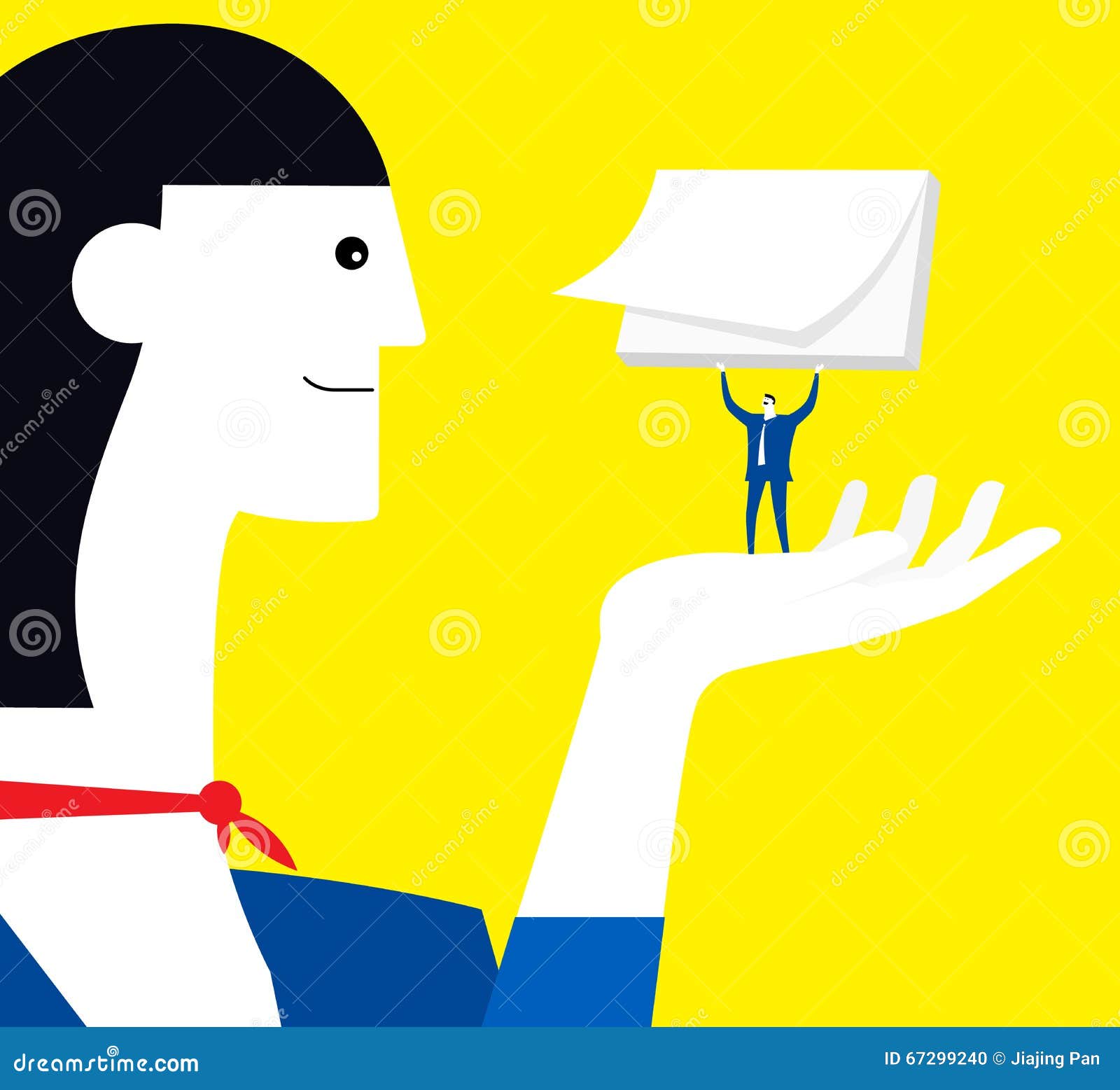 Recuerde stock de ilustración. Ilustración de apruebe - 67299240