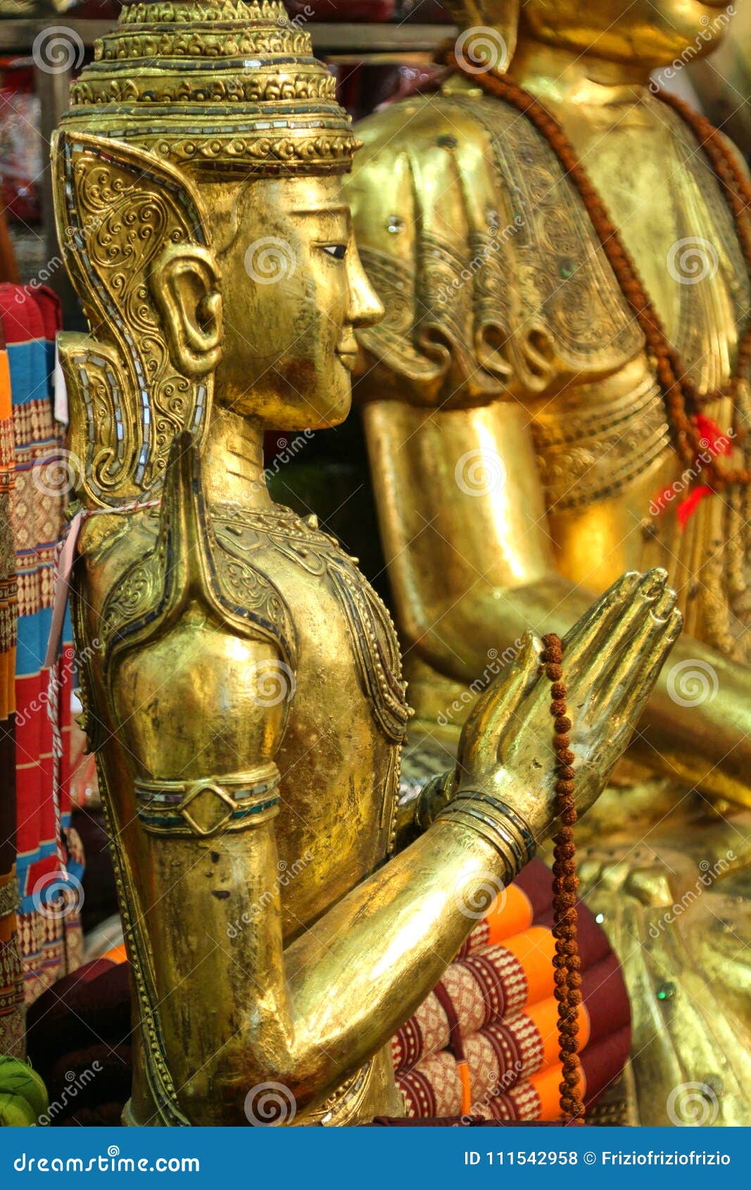 Recuerdo Del Oro De Buda De La India Foto de archivo - Imagen de buda ...