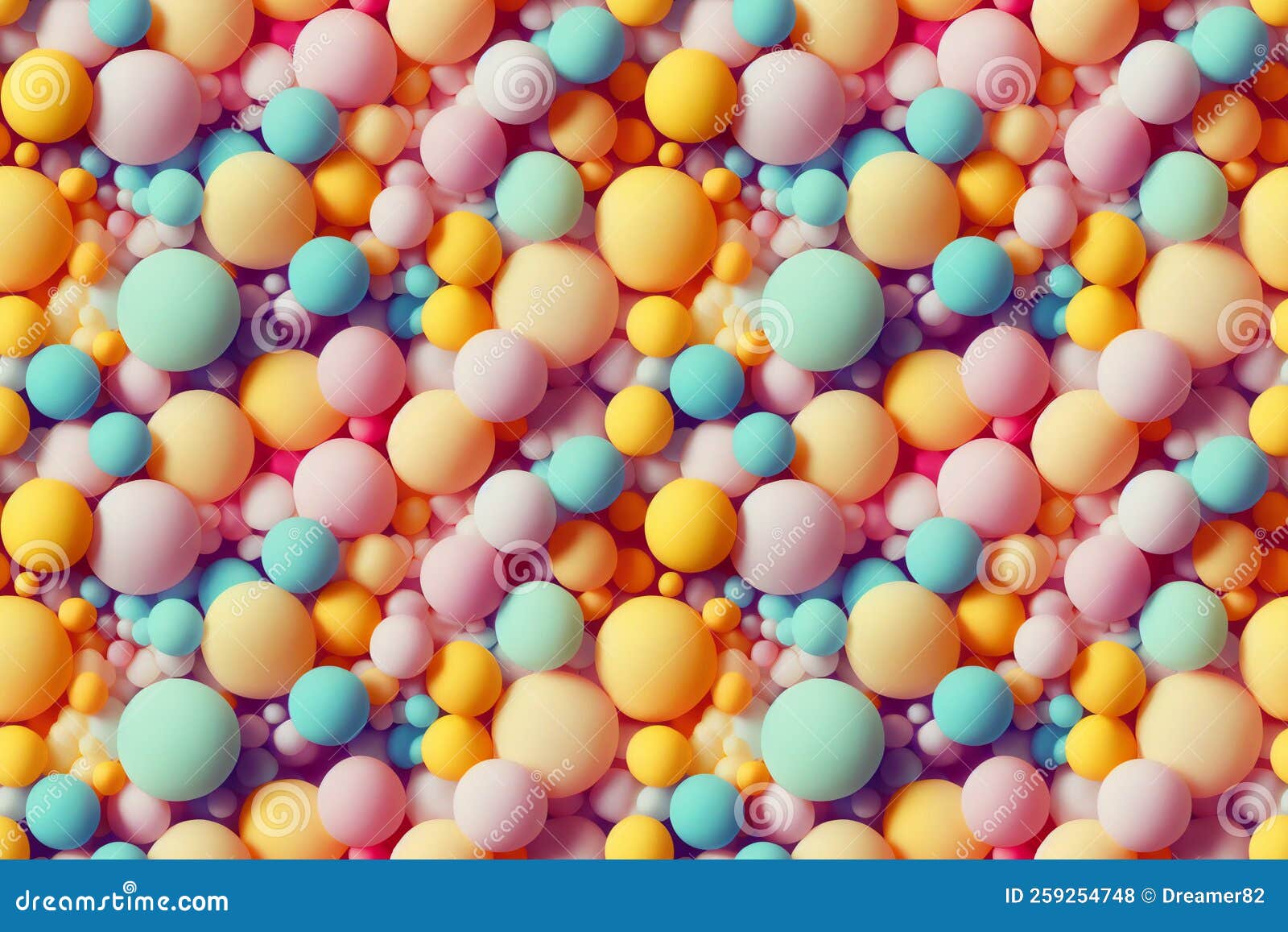 Recurring Ice Cream Wallpaper. Tile Background Stock Illustration ...