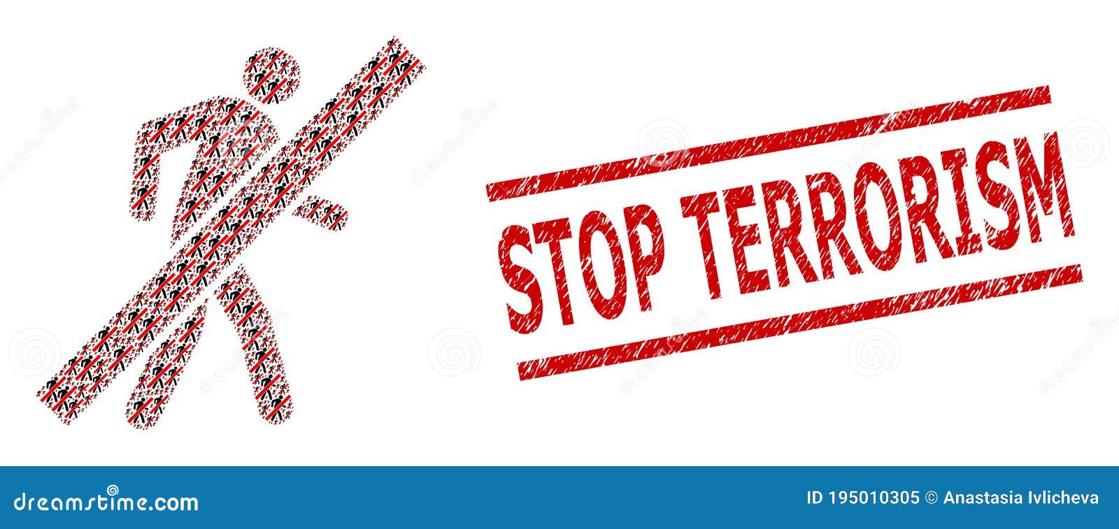 Stop Walking Pedestrian Fractal Collage Of Stop Walking Pedestrian ...