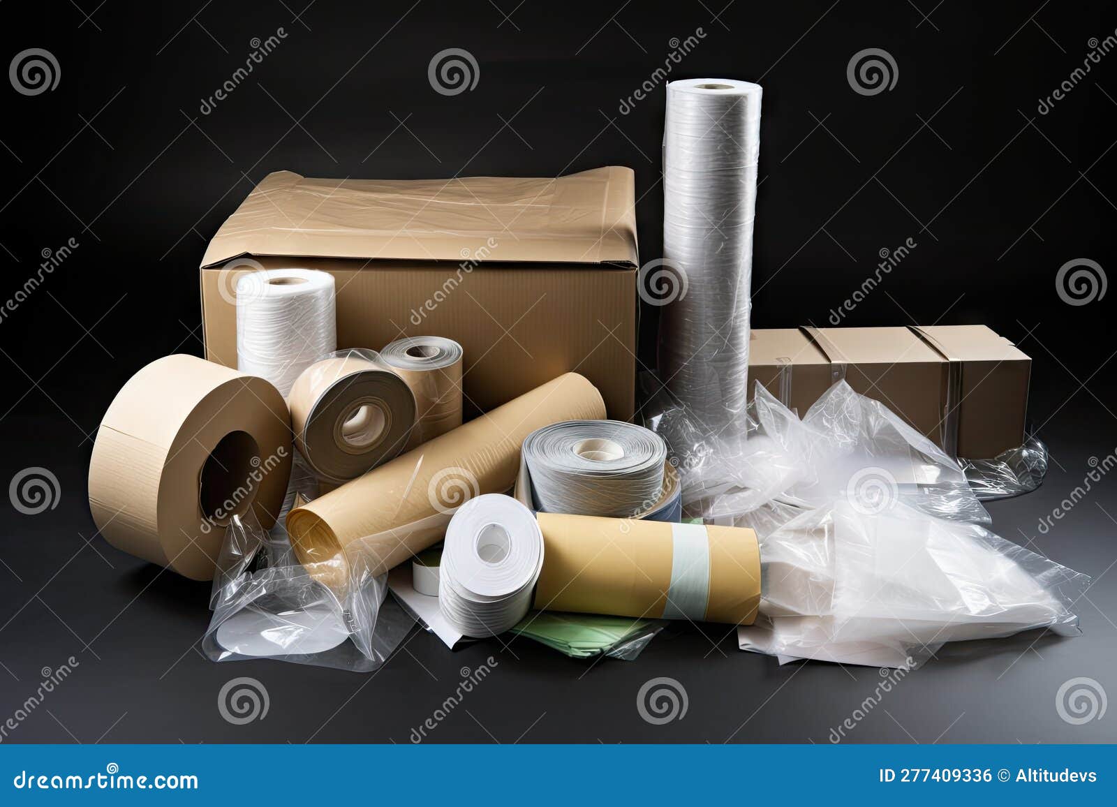 Recyclable Packaging Made of Paper, Cardboard and Plastic Materials ...