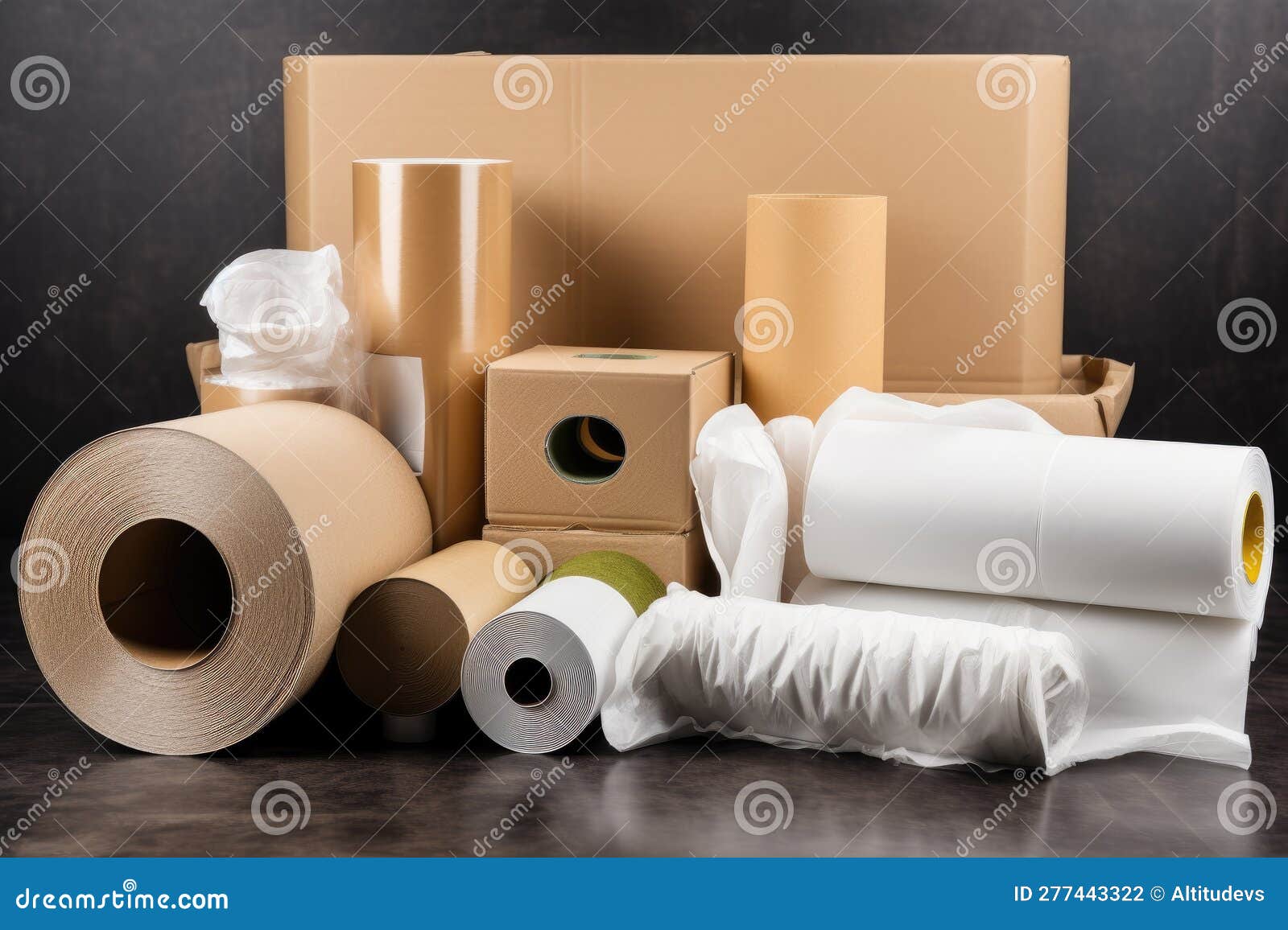 Recyclable Packaging Made of Paper, Cardboard and Plastic Materials ...