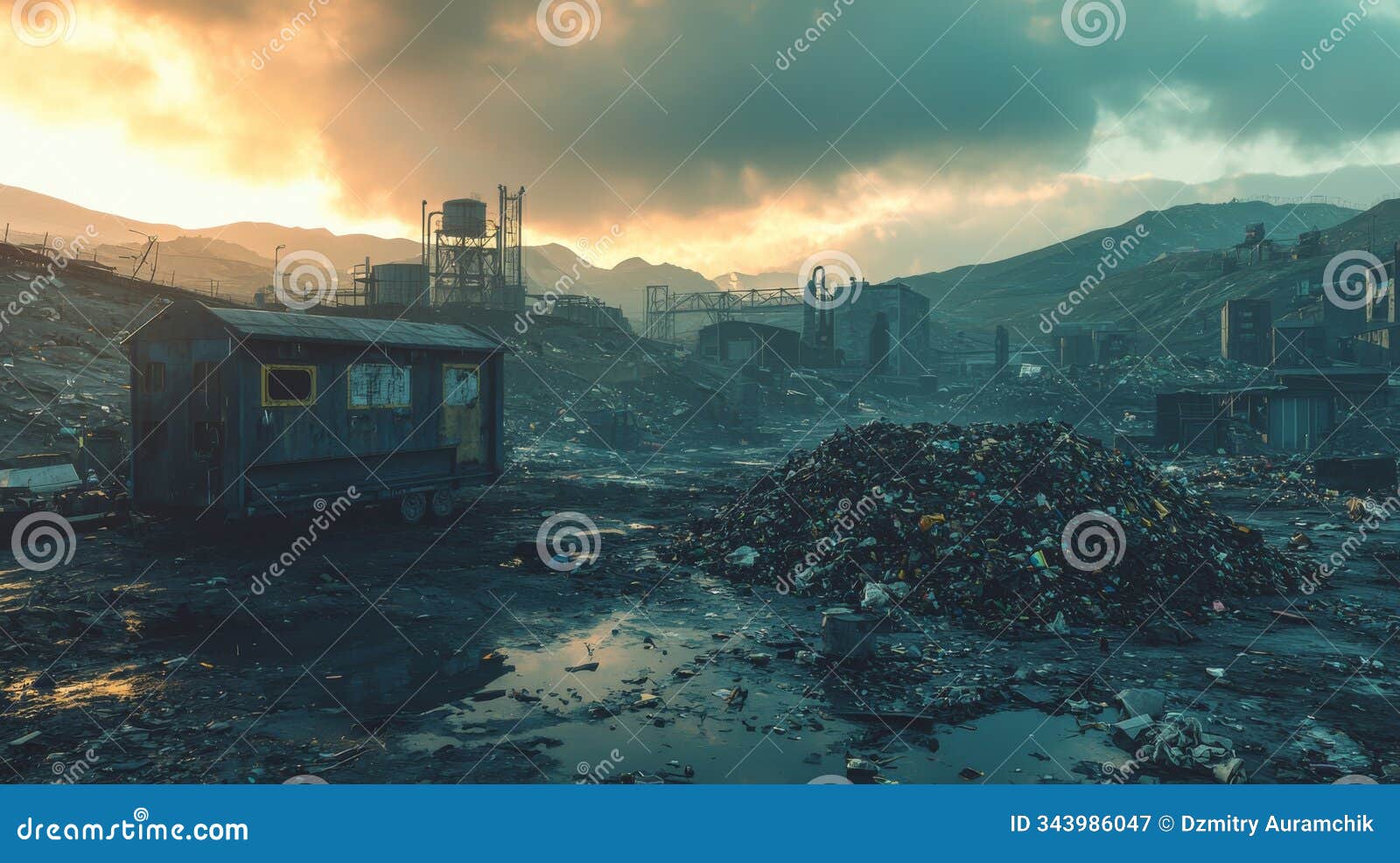 Recyclables are Collected and Processed Efficiently at a Recycling ...