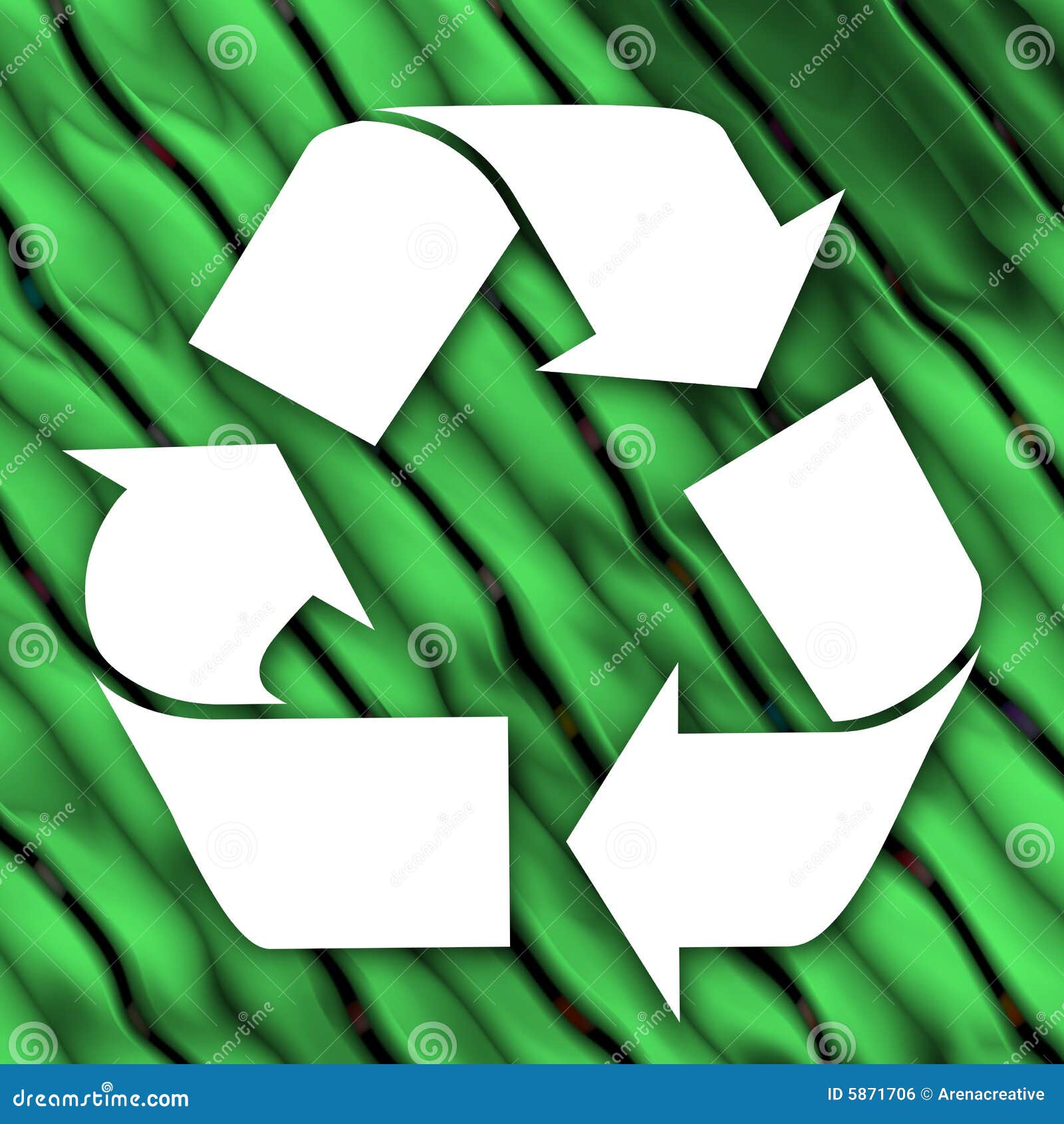 Recycle stock illustration. Illustration of green, background - 5871706