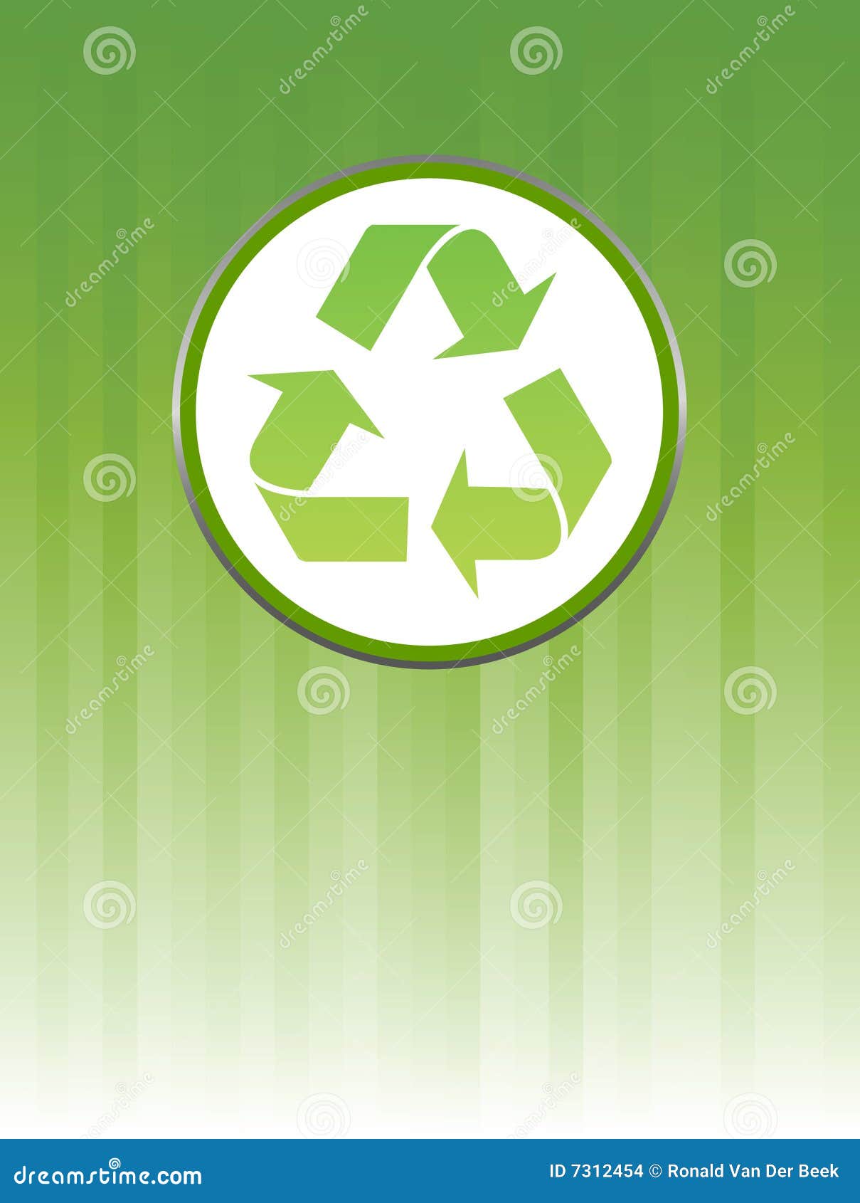 Recycle background stock illustration. Illustration of friendly - 7312454