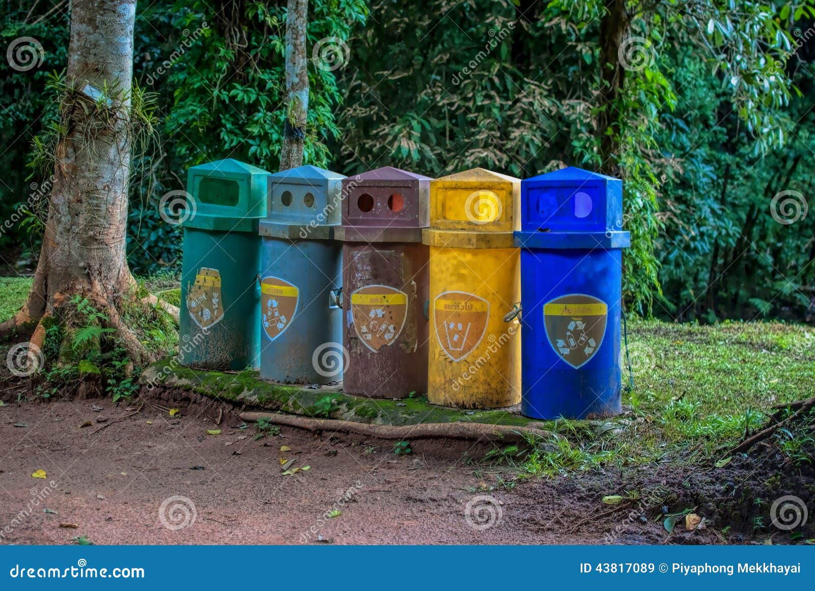 Recycle bin stock image. Image of rubbish, ecology, glass - 43817089