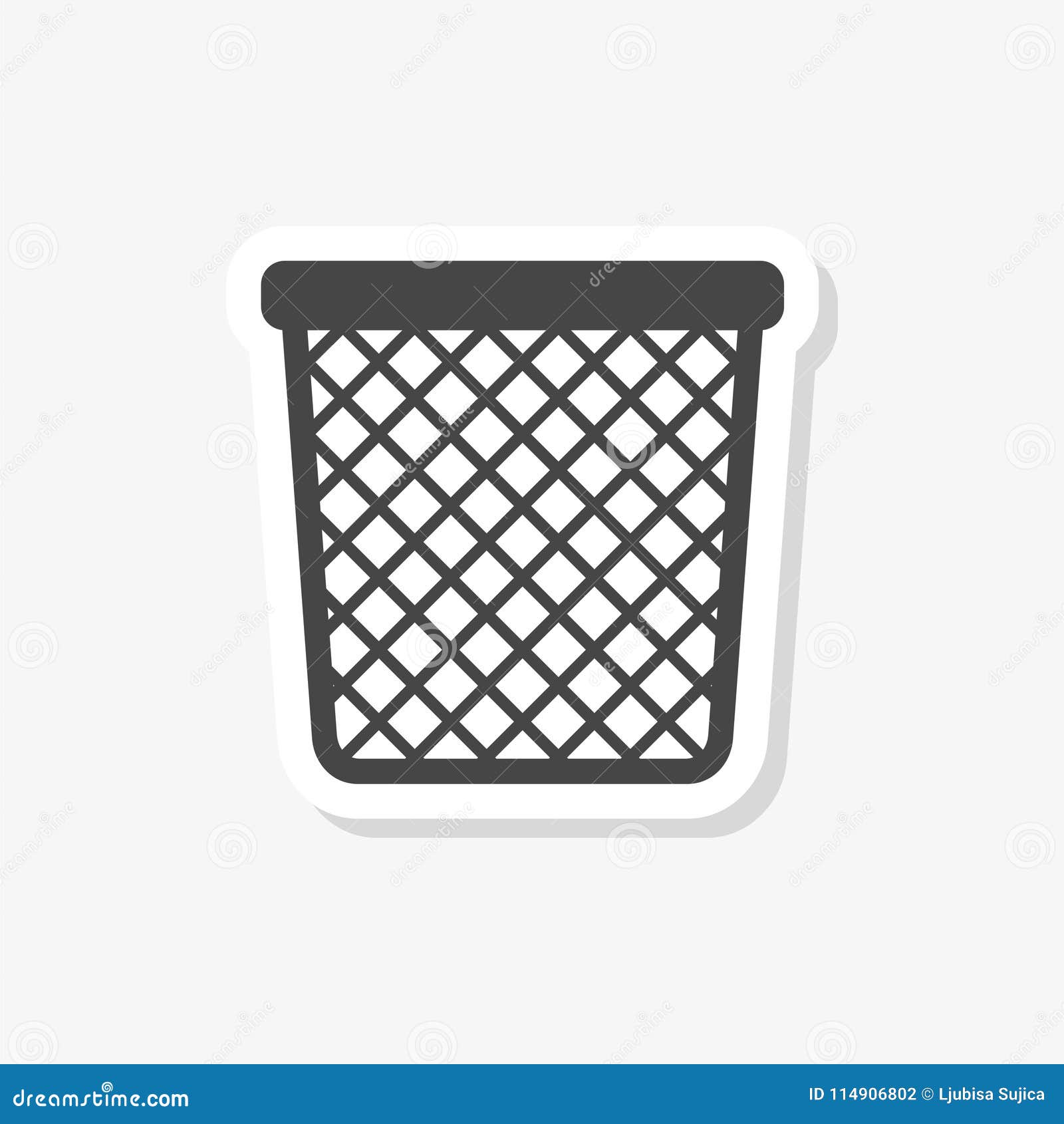 Garbage Sticker Vector, Plastic Bottles, Plastic Bag, Garbage Vector ...