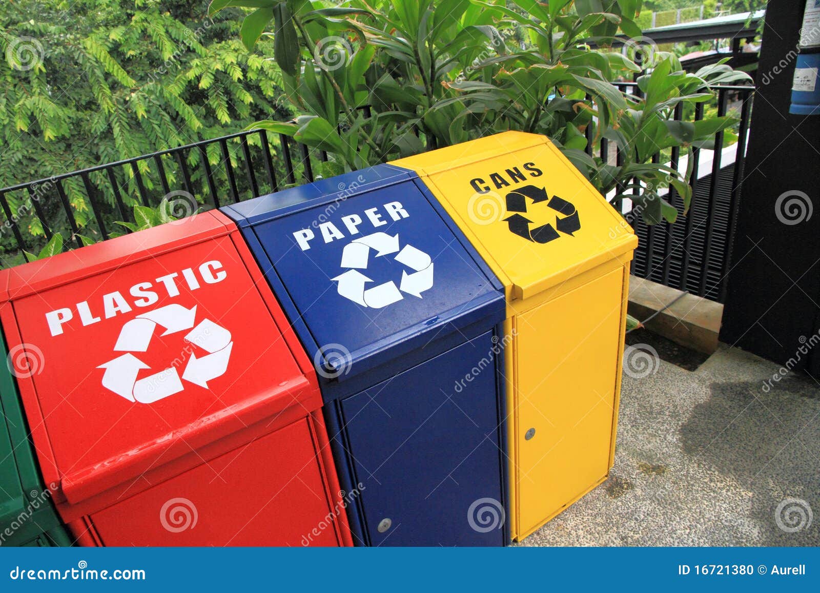 Recycle bins stock photo. Image of plastic, bottled, lifestyle - 16721380
