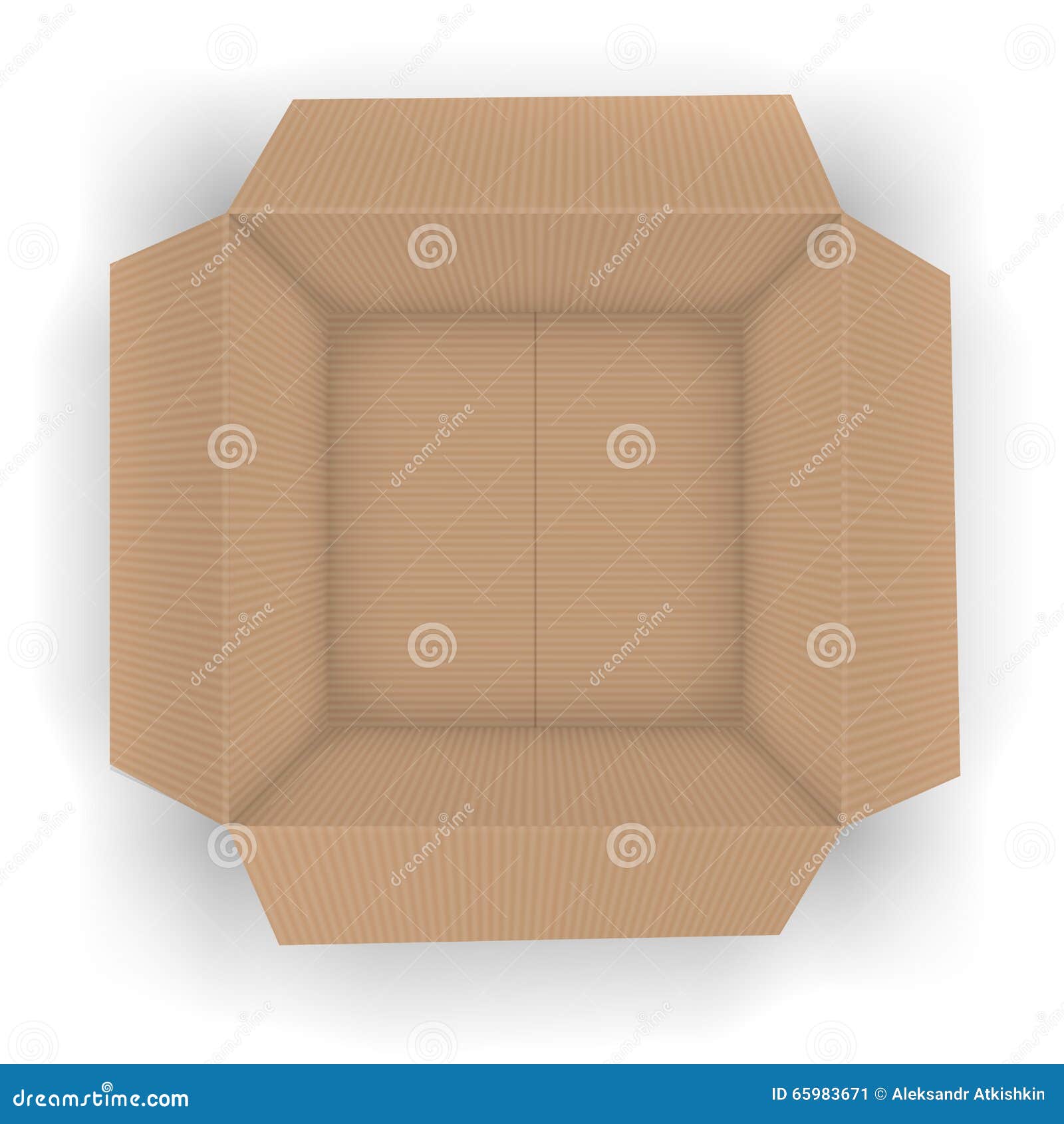 Recycle brown box stock vector. Illustration of crate - 65983671