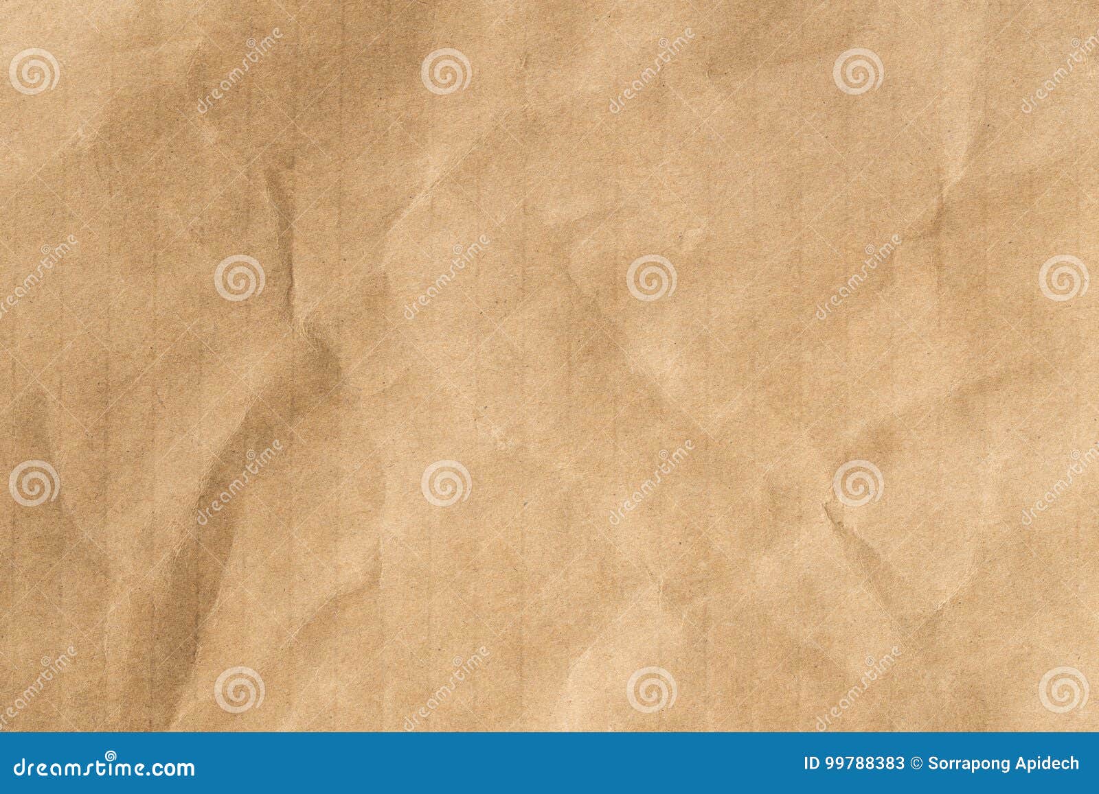 Recycle Brown Paper Crumpled Texture Stock Image - Image of blank ...