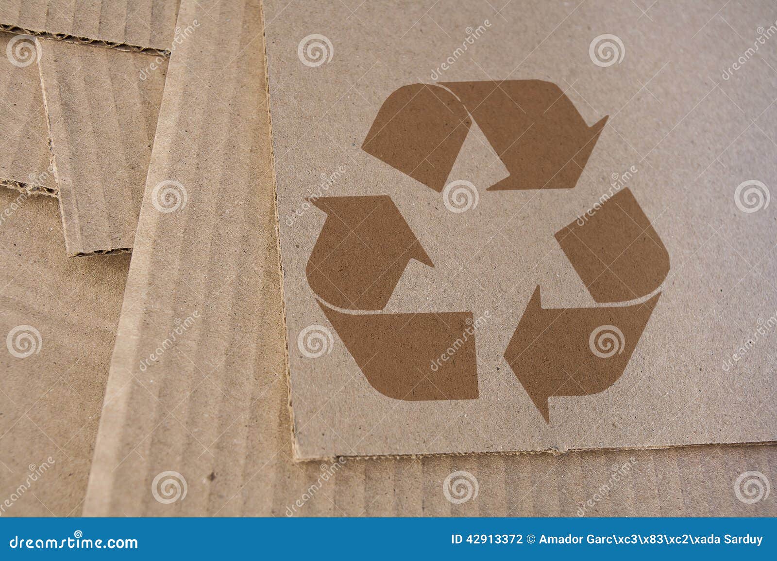 Recycle cardboard stock photo. Image of green, concept - 42913372