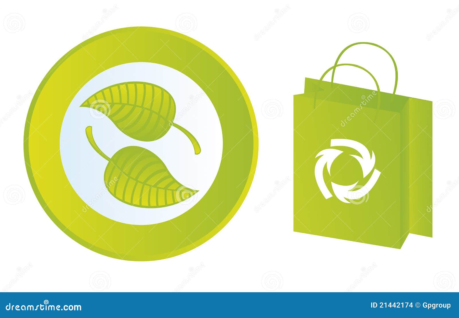 Recycle cartoon stock vector. Illustration of background - 21442174