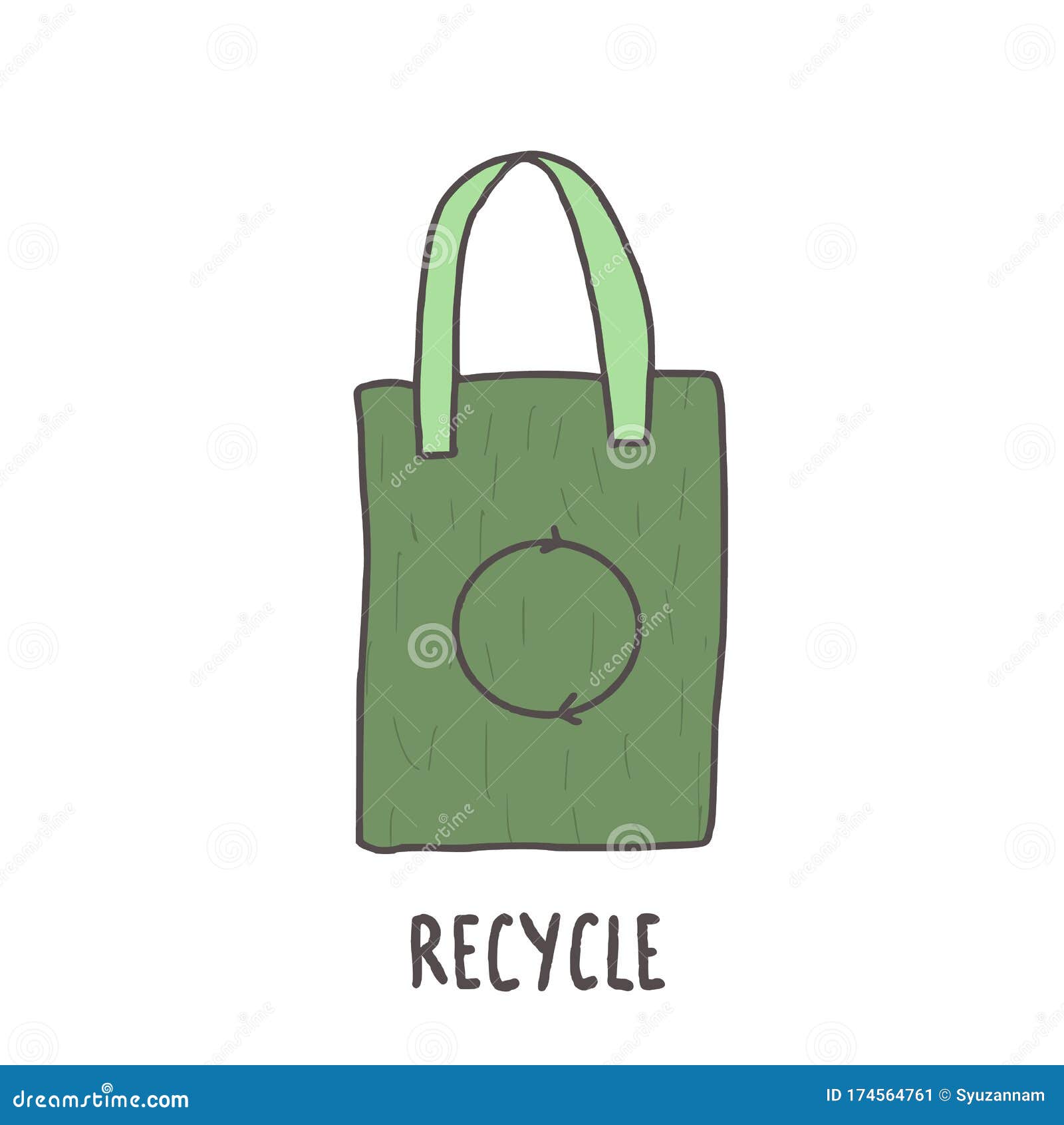 Recycle Clothes Sign. Vector Eco Friendly Emblem Stock Vector ...