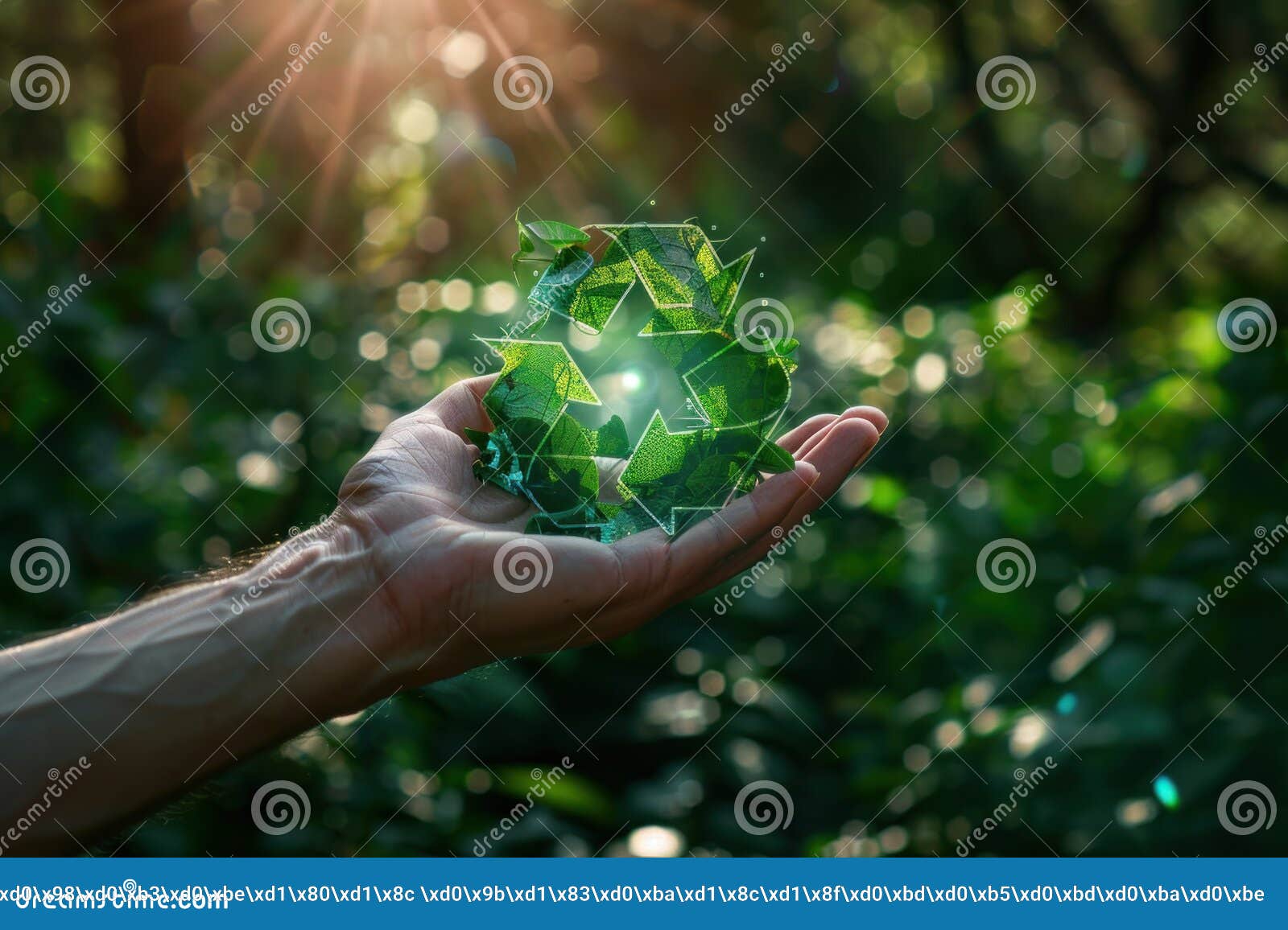 Recycle Concept. Ecological Waste Management and Sustainable ...