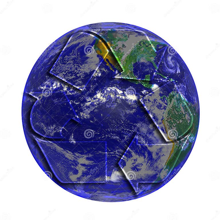 Recycle Earth stock image. Image of future, resources - 2343811
