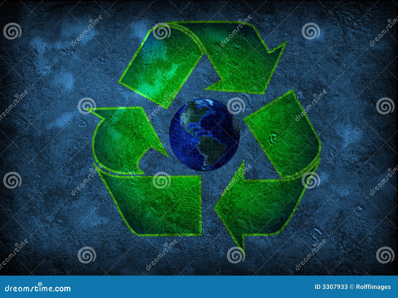 Recycle And Earth Vector Illustration | CartoonDealer.com #21233688