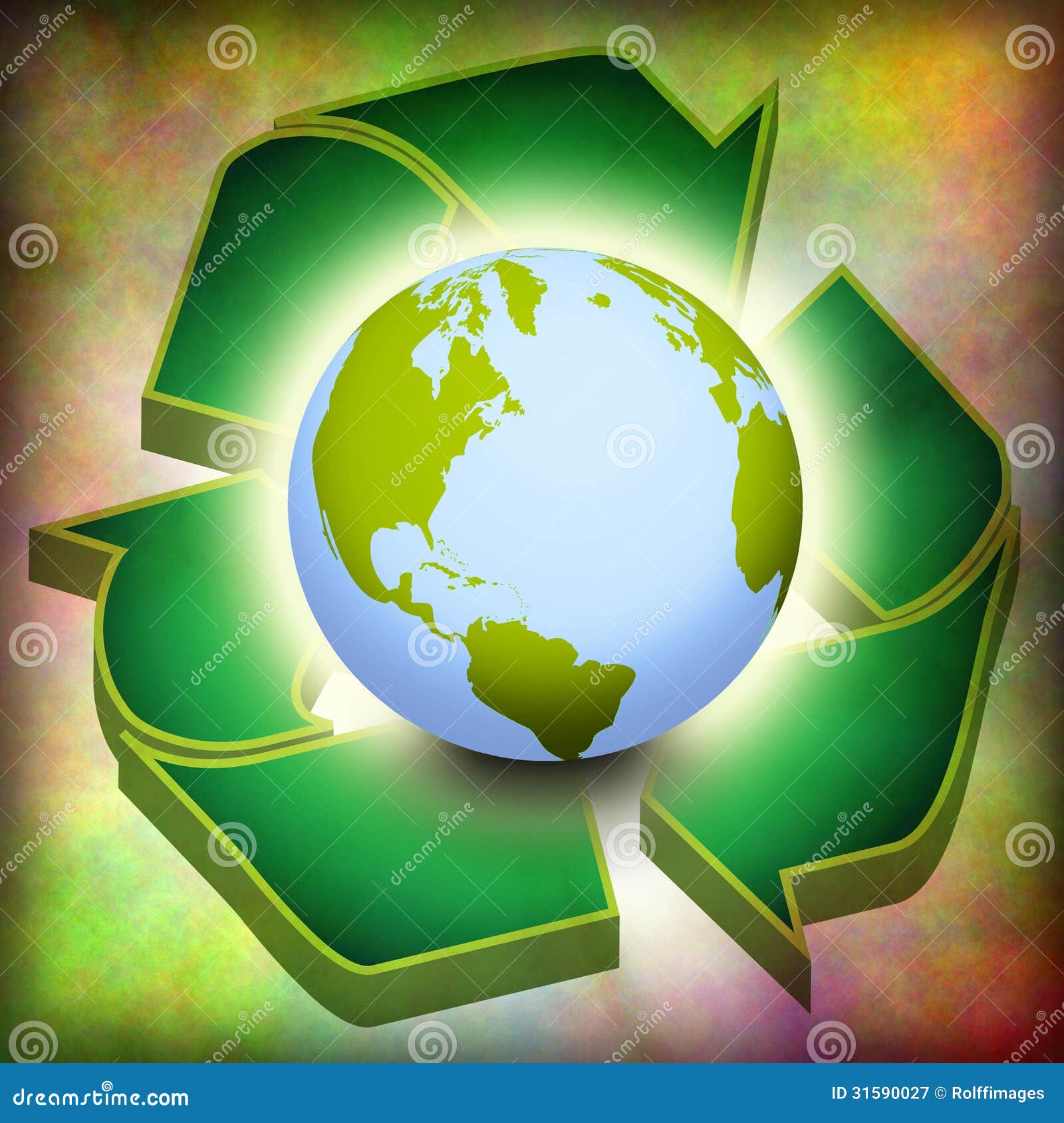 Recycle Earth stock illustration. Illustration of ecology - 31590027
