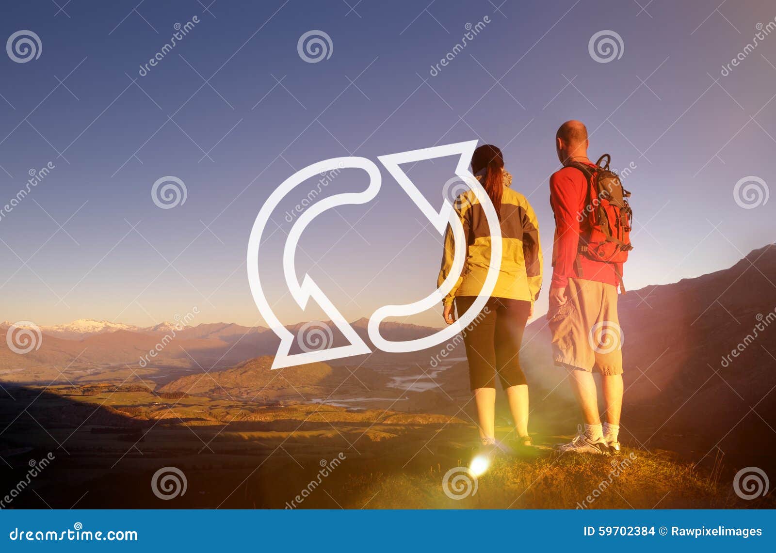 Recycle Environmental Conservation Cycle Symbol Concept Stock Photo ...