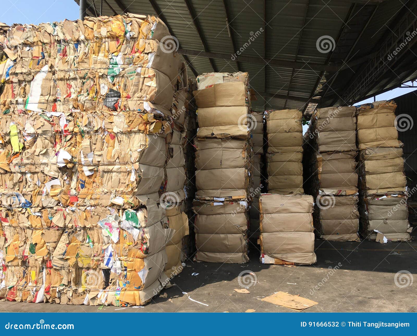 Recycle factory stock photo. Image of water, dirty, paper - 91666532