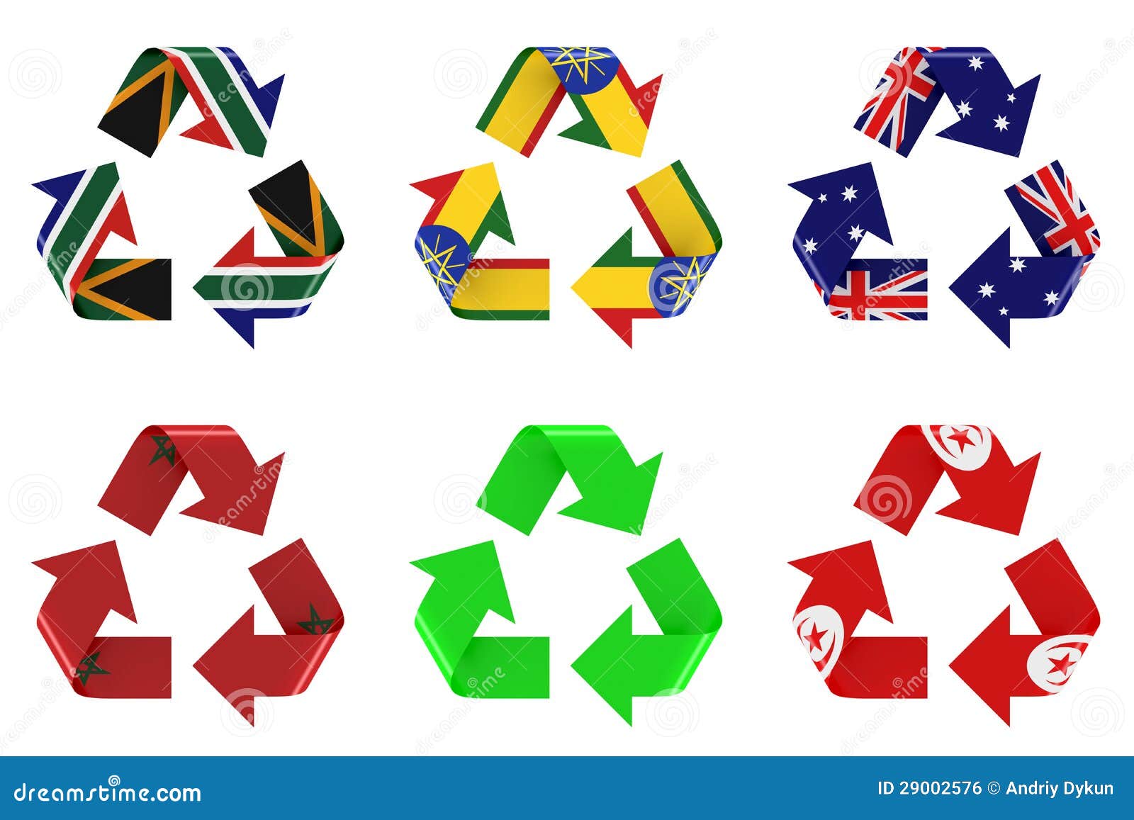 Recycle Flag Stock Image | CartoonDealer.com #29002579