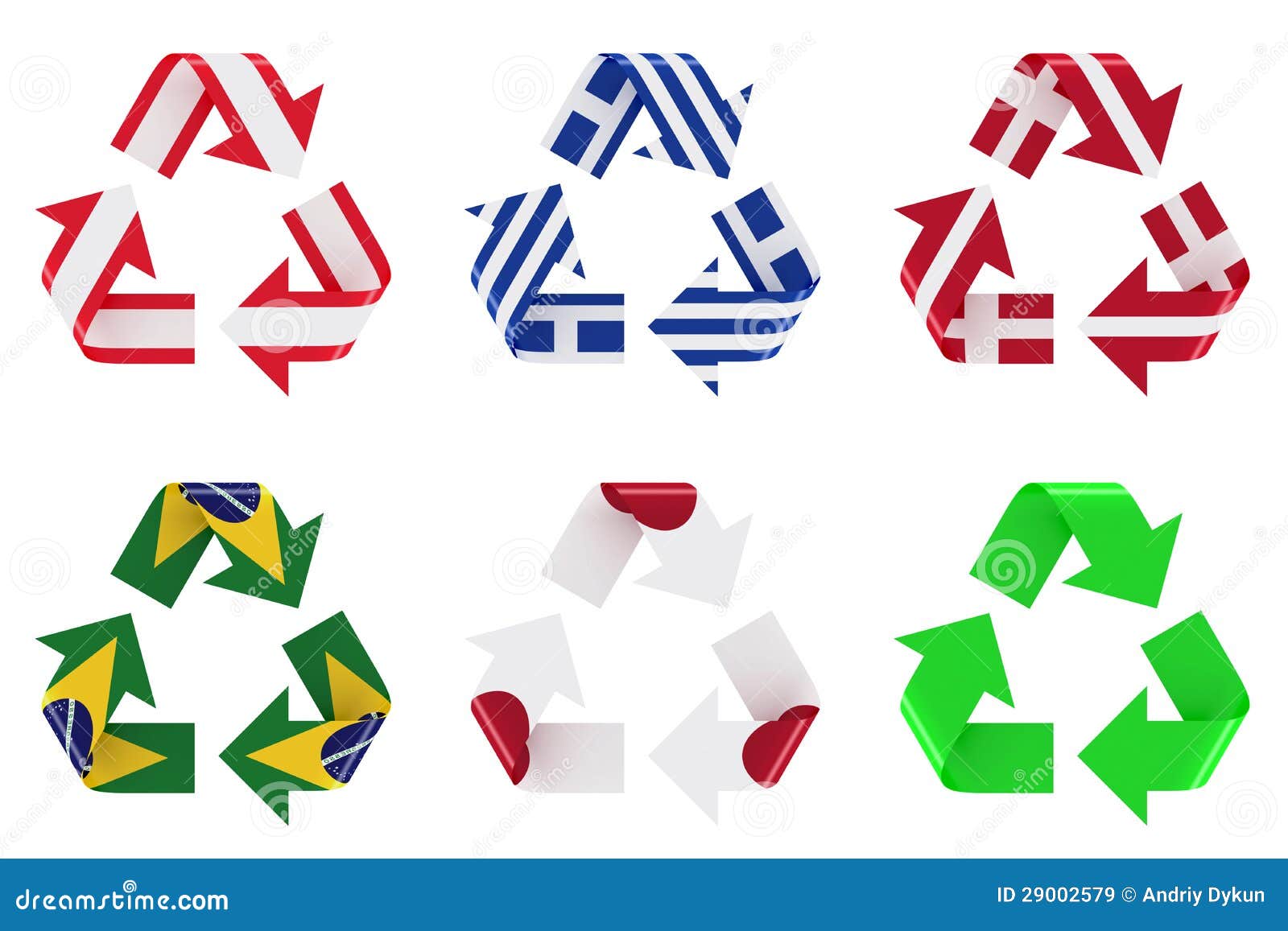 Recycle Flag Stock Image | CartoonDealer.com #29002579