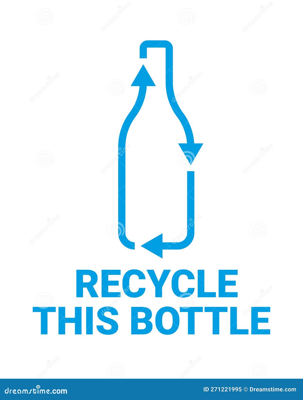 Recycle Glass Vector Icon Logo Badge Stock Vector - Illustration of ...