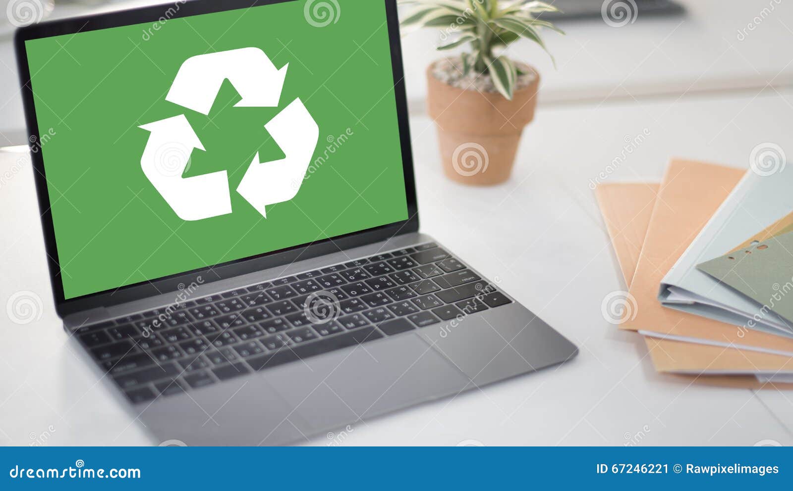 Recycle Green Environment Conservation Eco Concept Stock Image - Image ...