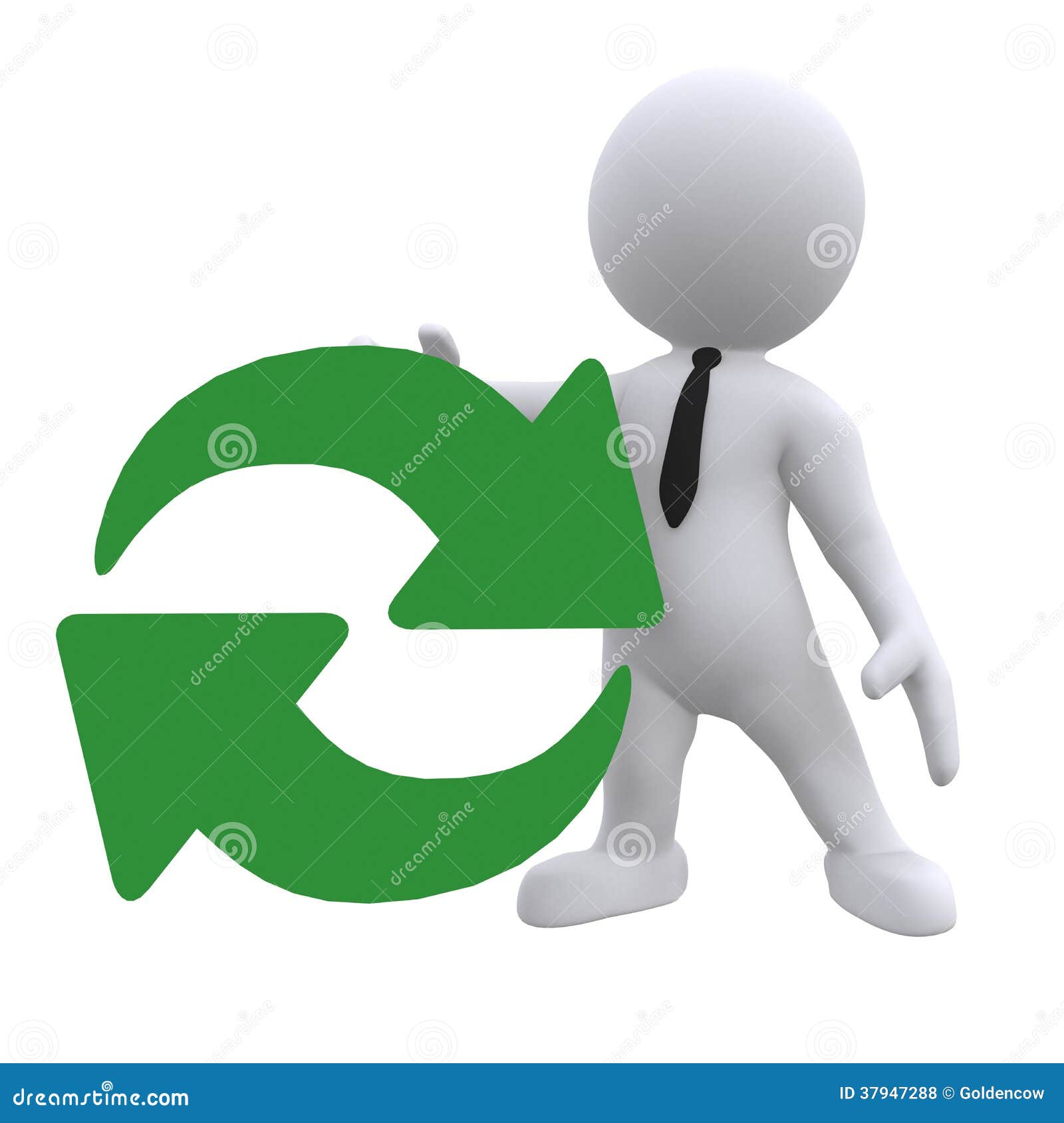 Recycle stock illustration. Illustration of green, abstract - 37947288