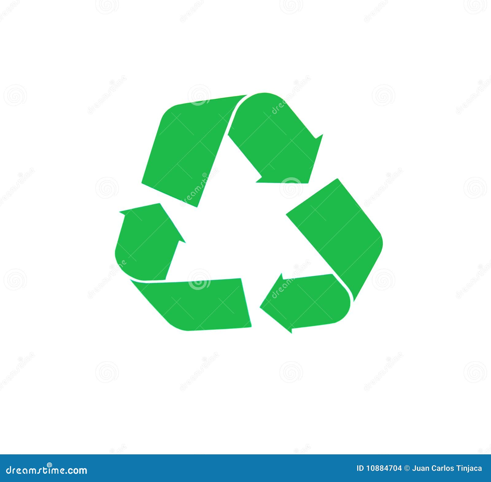 Recycle icon stock photo. Image of background, white - 10884704
