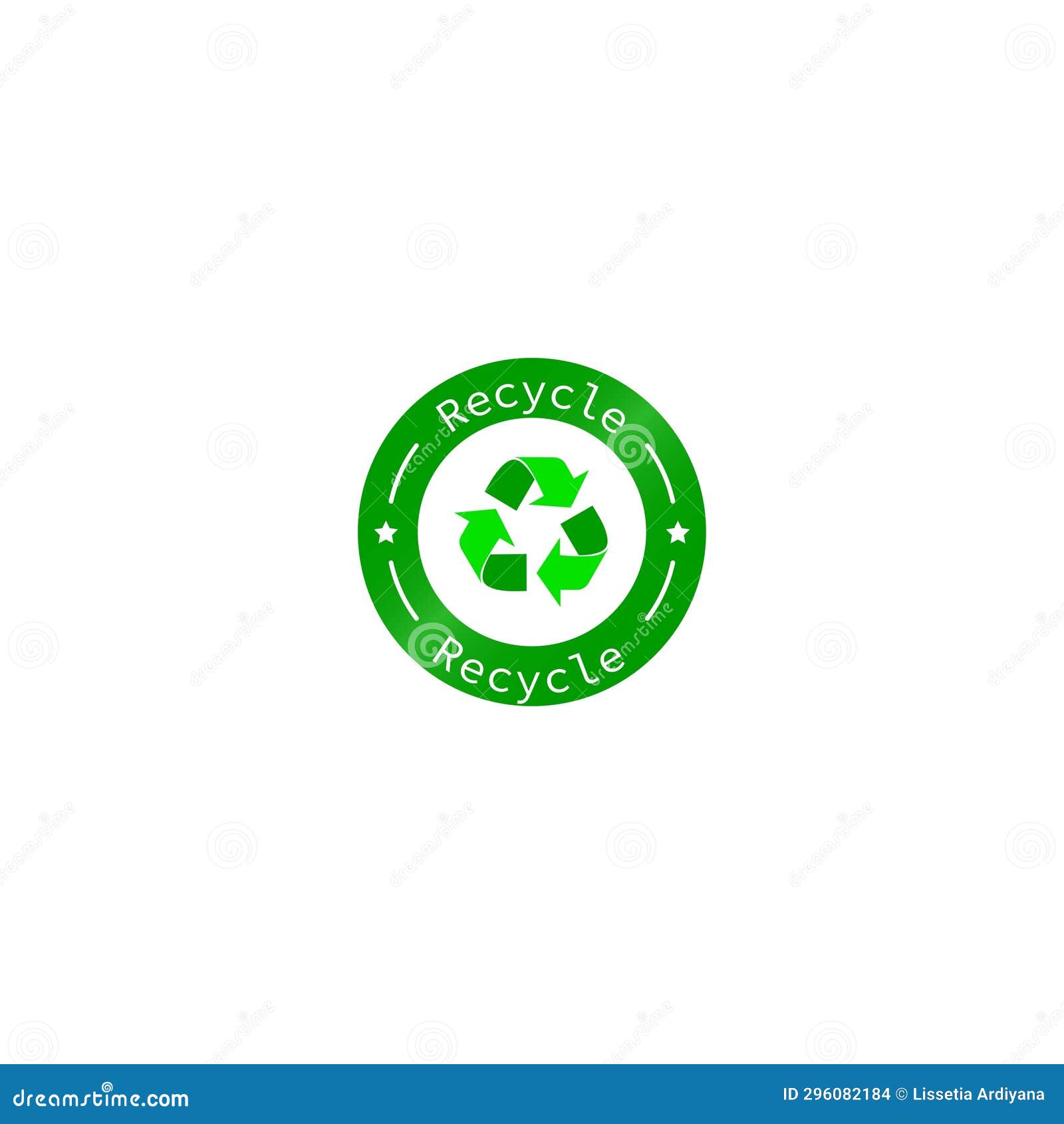 Recycle Logo, Circular Label Vector Graphics Stock Vector ...