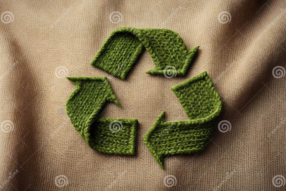 Recycle Icon Concept Illustrator Background Stock Photo - Image of ...