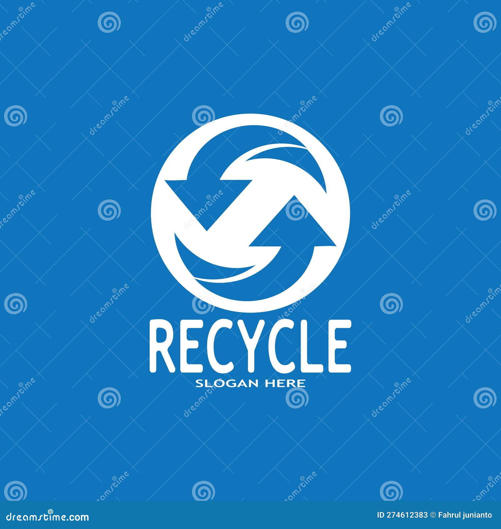 Recycle Icon - Recycling Symbol Reuse Vector Graphics Logo Stock Photo ...
