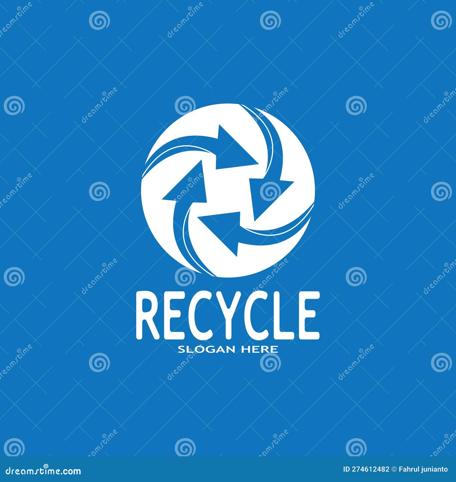 Recycle Icon - Recycling Symbol Reuse Vector Graphics Logo Stock ...