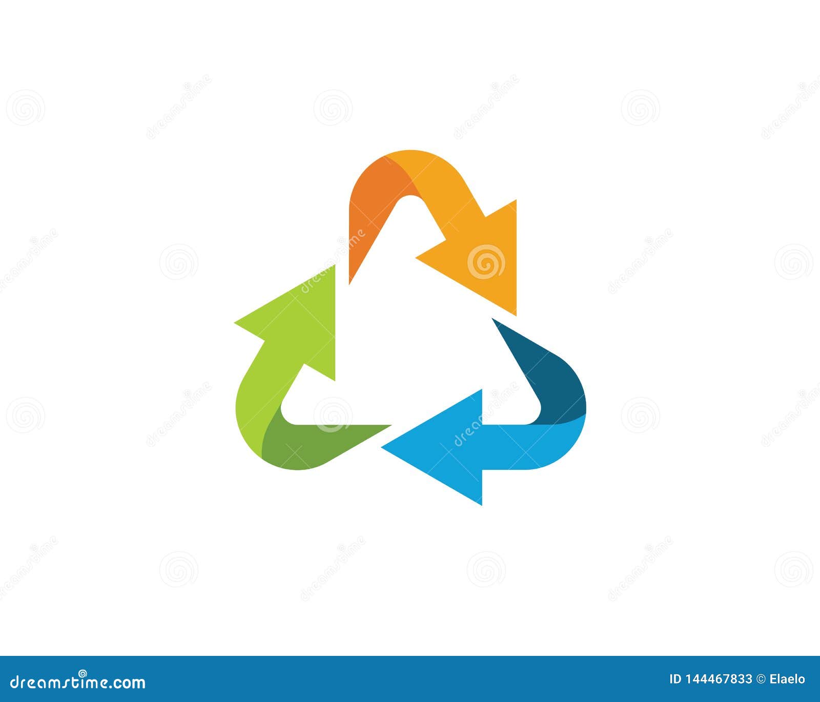 Recycle Icons Vector Illustration Stock Vector - Illustration of arrows ...