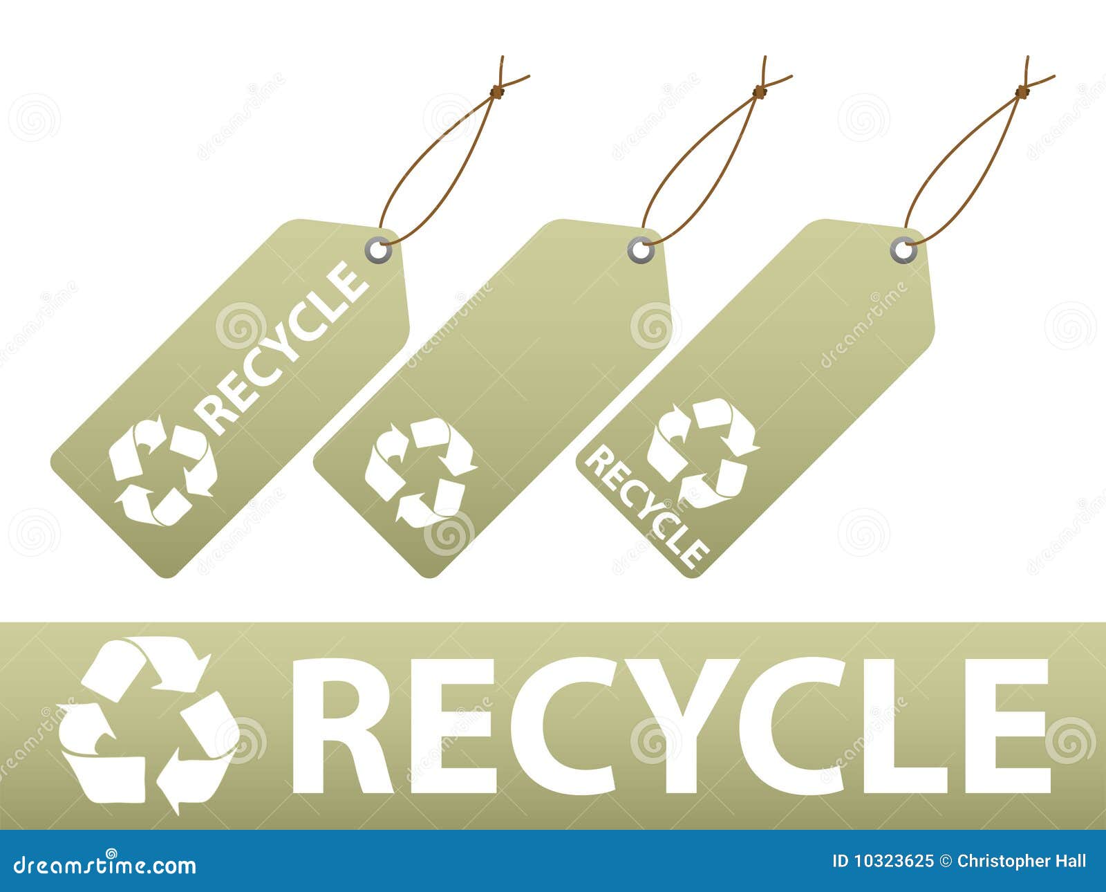 Recycle Labels stock vector. Illustration of badge, symbol - 10323625