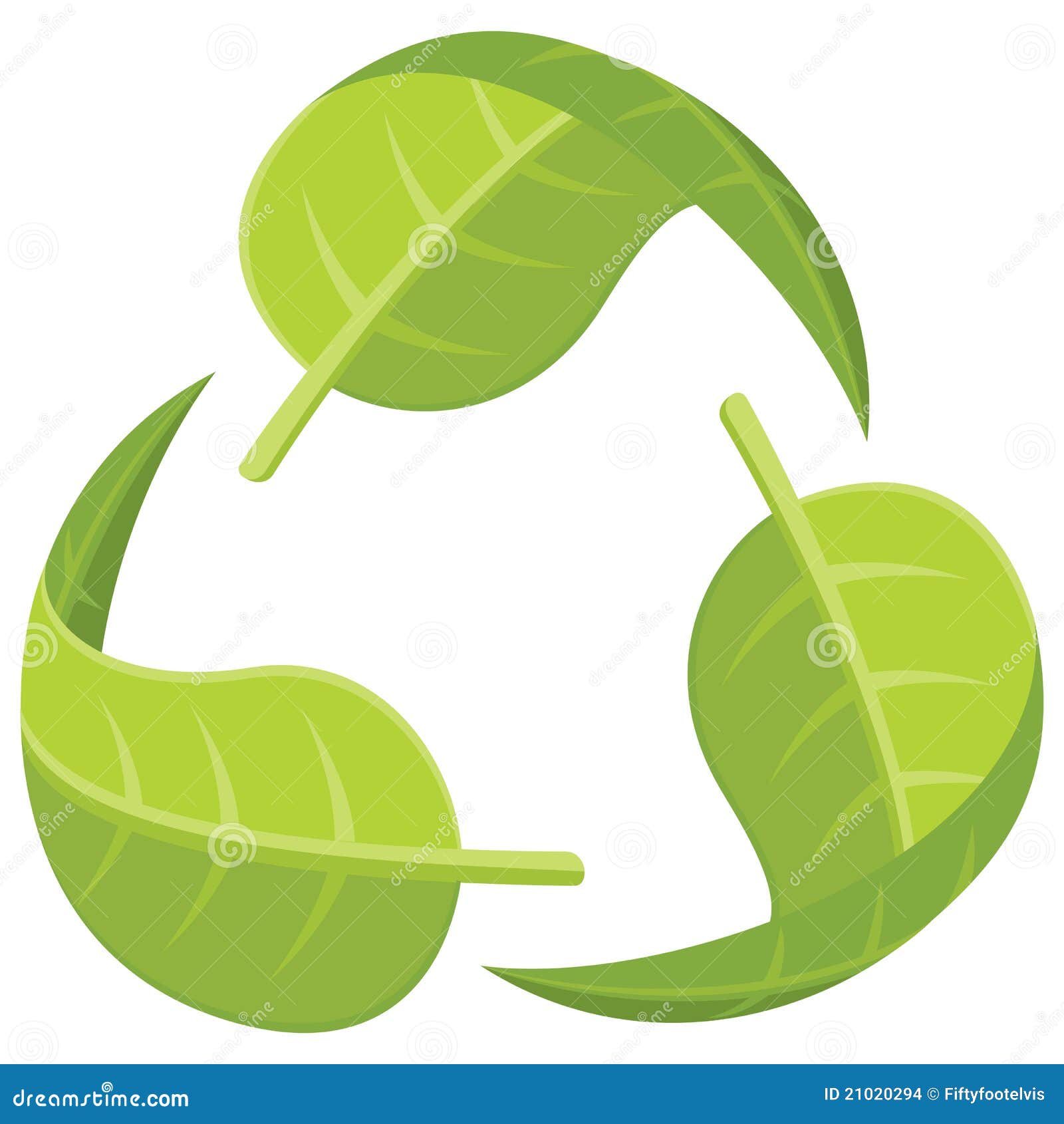 Recycle Logo With Various Waste And Word Recycling Cartoon Vector ...