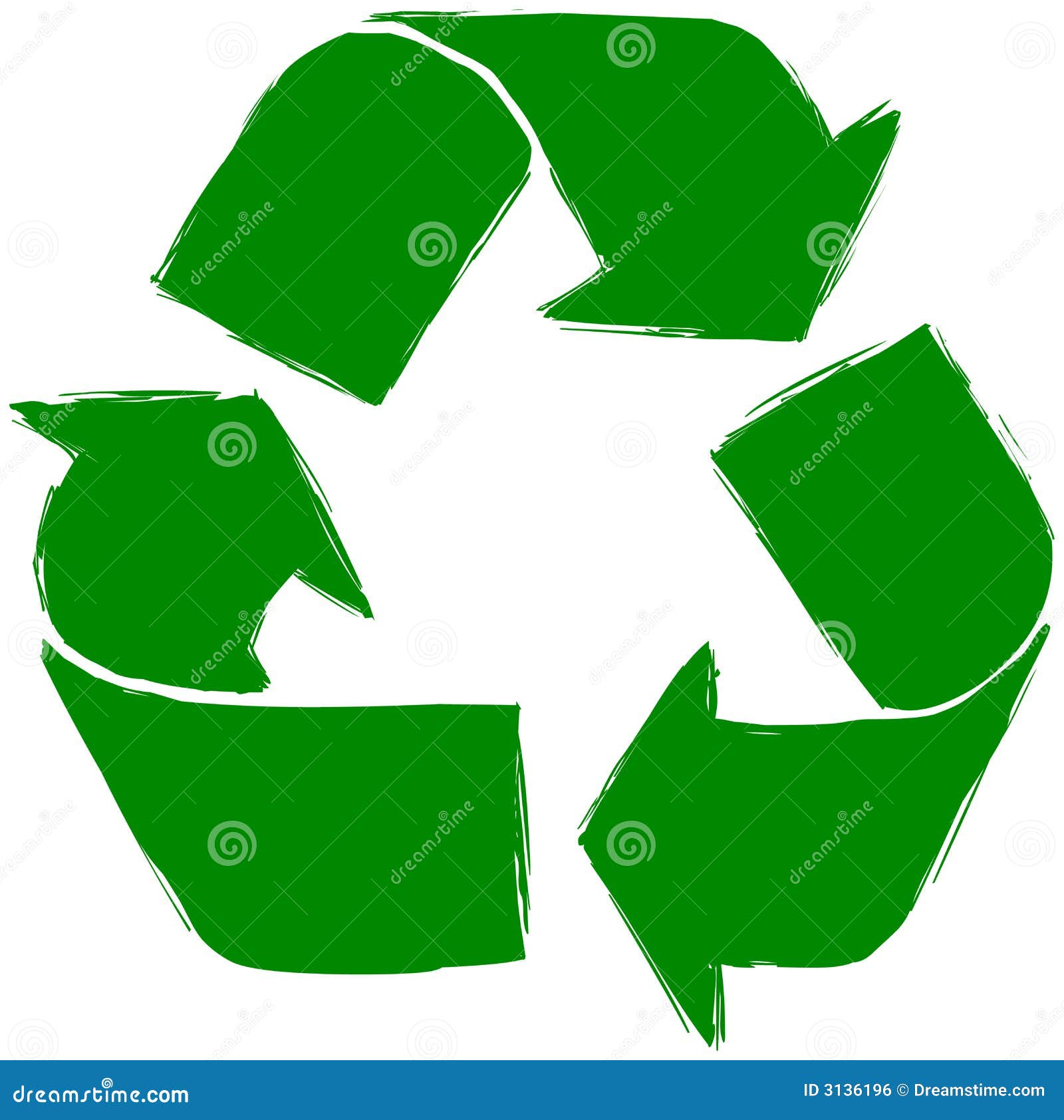 Recycle logo stock vector. Illustration of resourceful - 3136196