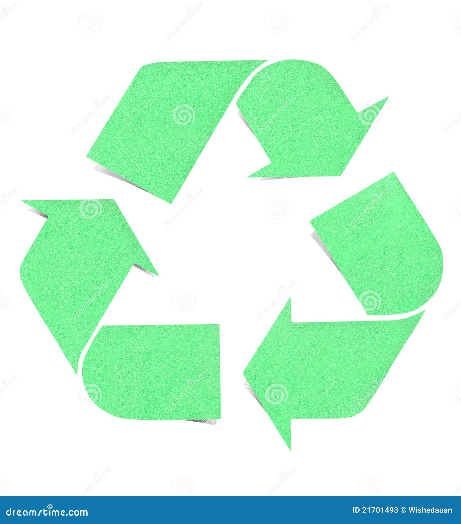 Recycle Logo Graph Paper Craft Royalty-Free Stock Photo | CartoonDealer ...