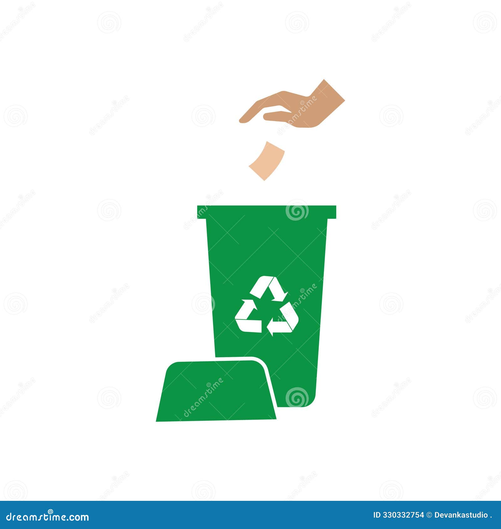 Recycle logo icon stock vector. Illustration of design - 330332754