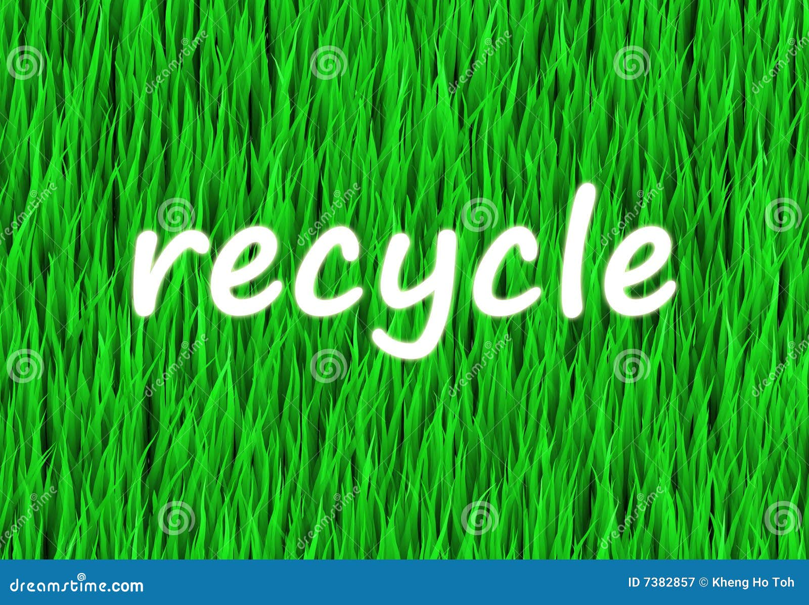 Recycle Now stock illustration. Illustration of wallpaper - 7382857