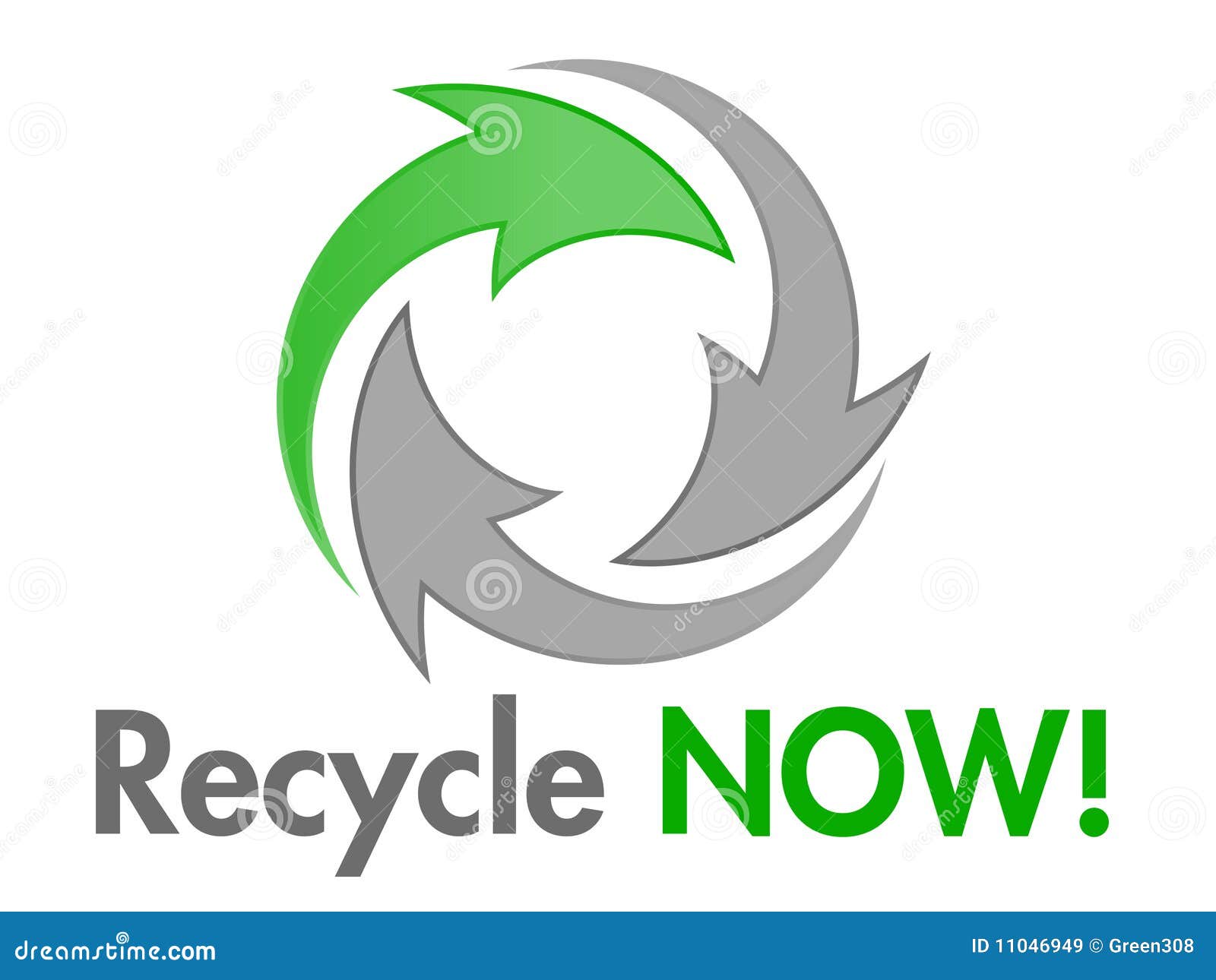 Recycle NOW Vector Design Element Stock Vector - Illustration of logos ...