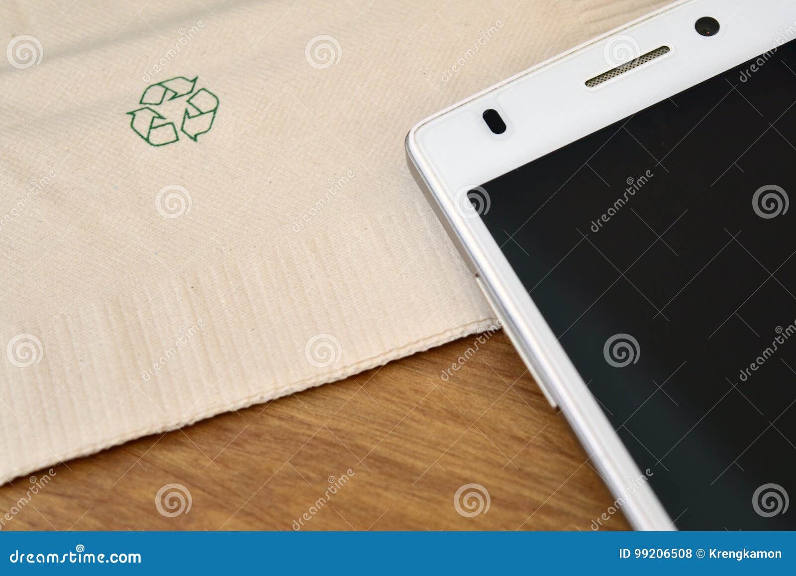 Recycle, phone, mobile stock photo. Image of equipment - 99206508