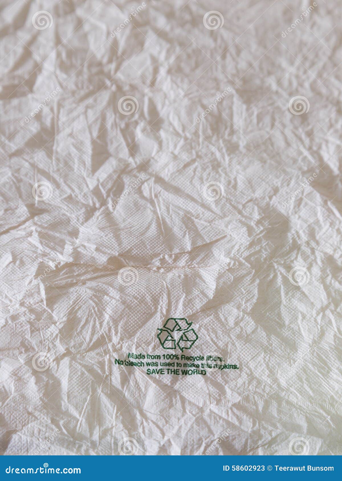 Recycle stock image. Image of paper, gross, safe, texture - 58602923