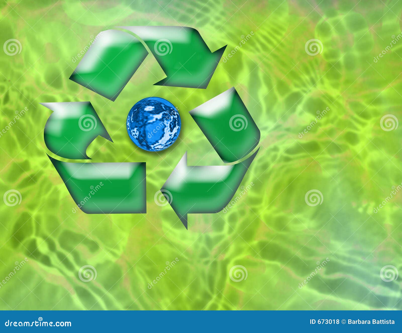 Recycle the Planet stock photo. Image of protection, reflections - 673018